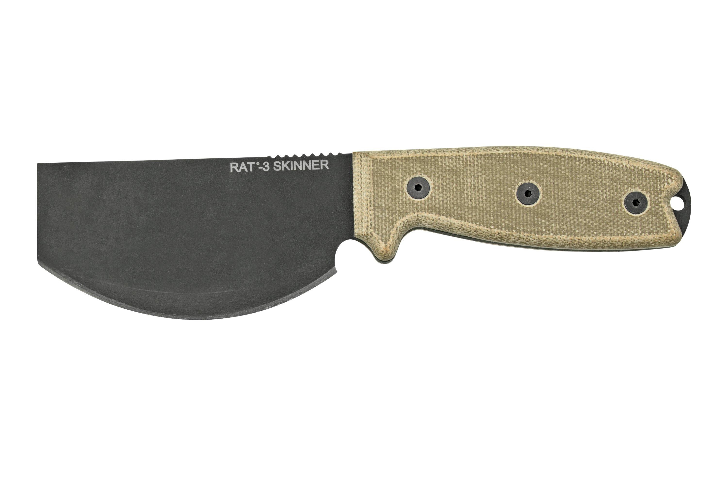 Ontario RAT-3 Skinner 8661, survival knife | Advantageously shopping at ...