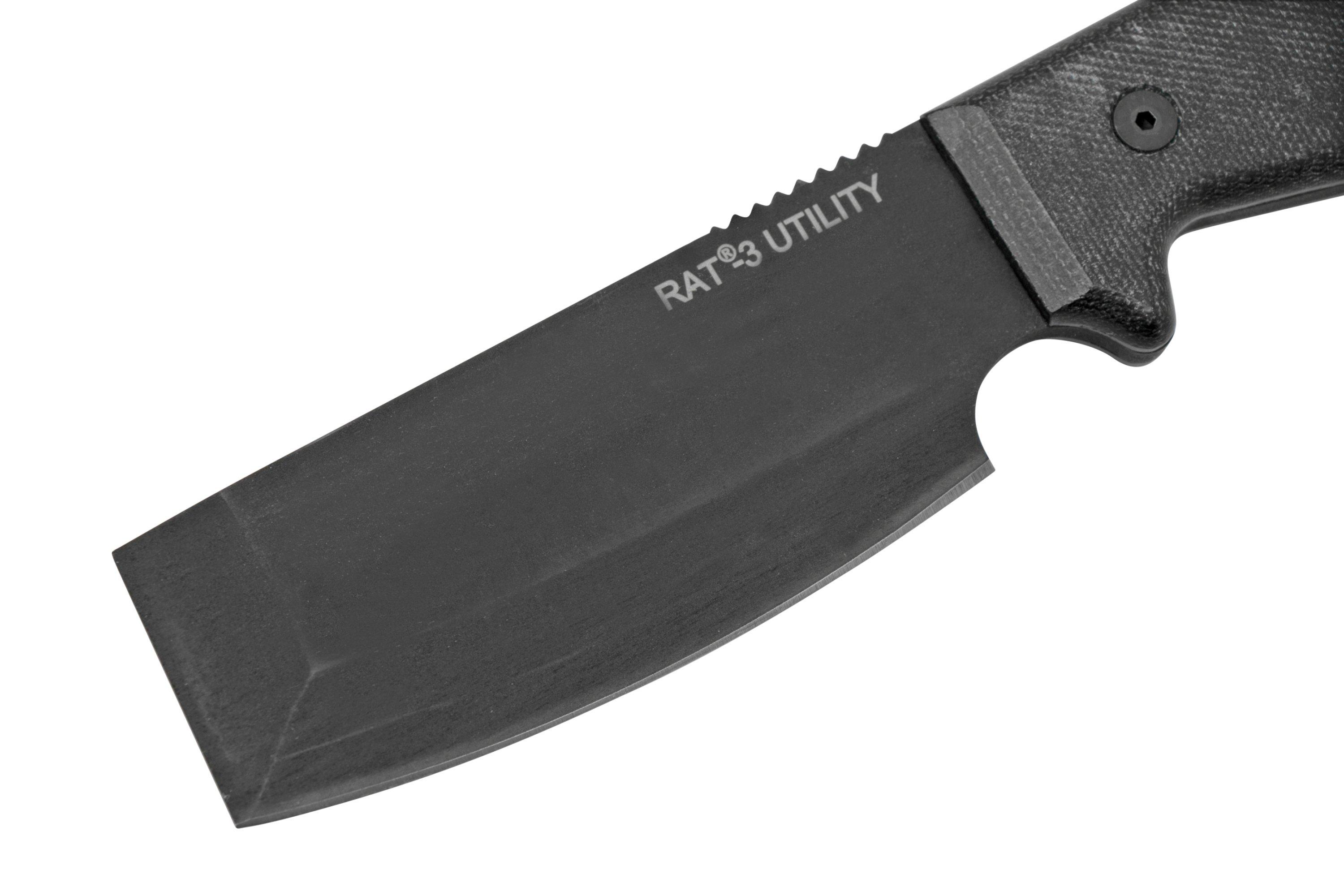 Ontario RAT-3 Utility 8662, survival knife | Advantageously shopping at ...