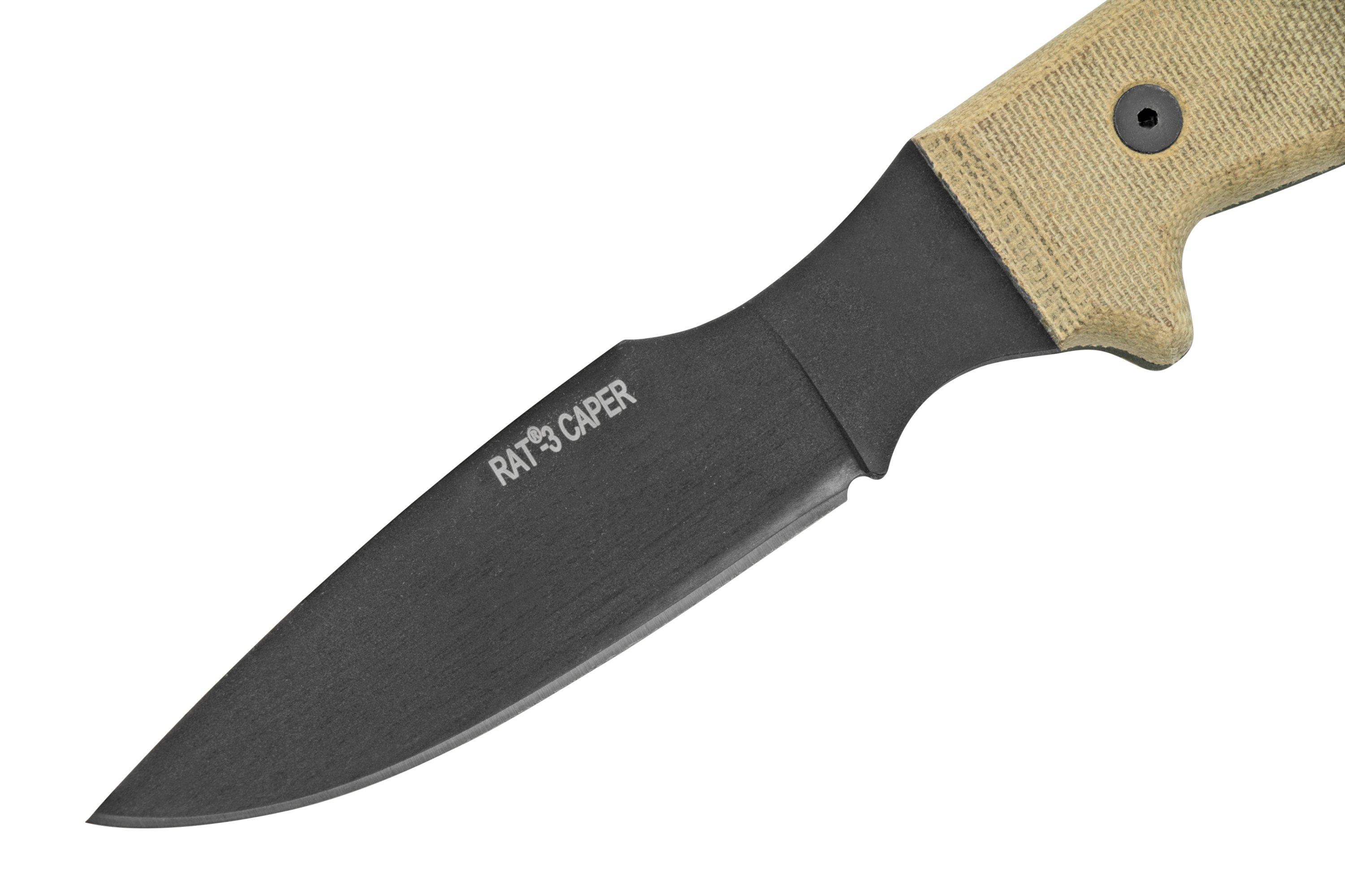 Ontario RAT-3 Caper 8663, survival knife | Advantageously shopping at ...