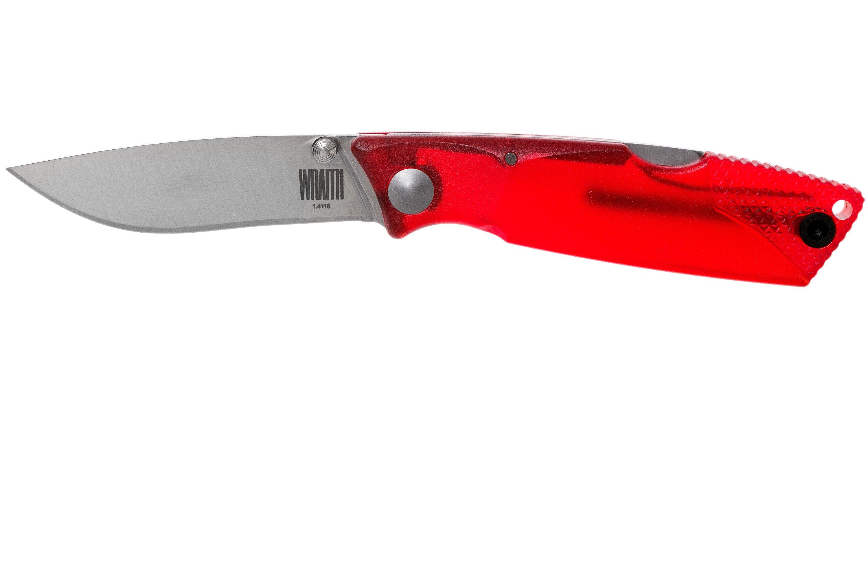Ontario Wraith Folder 8798RED Ice Series Fire pocket knife ...