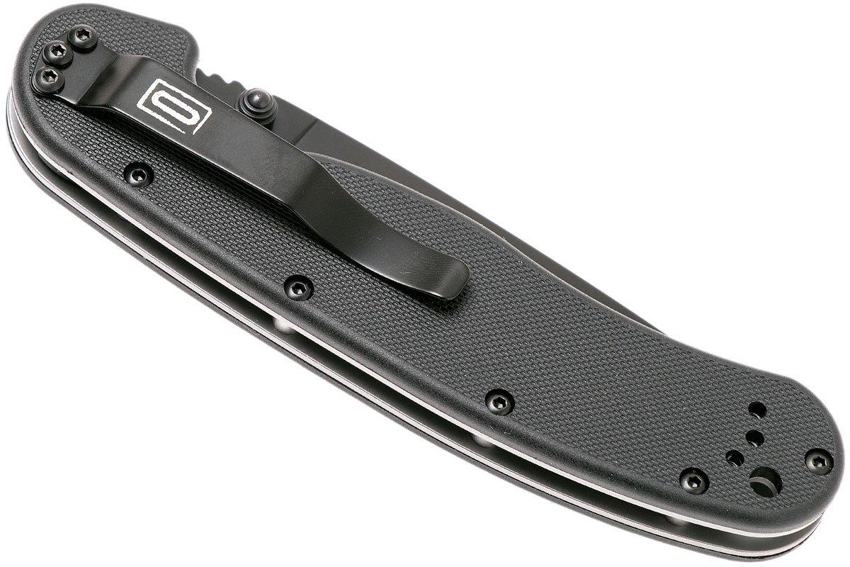 Ontario RAT-1 BS serrated edge black, 8847 | Advantageously shopping at ...