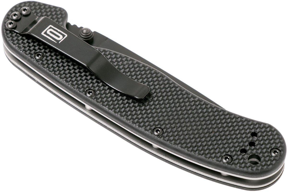 Ontario RAT-1A BP assisted plain edge black, 8871 | Advantageously ...