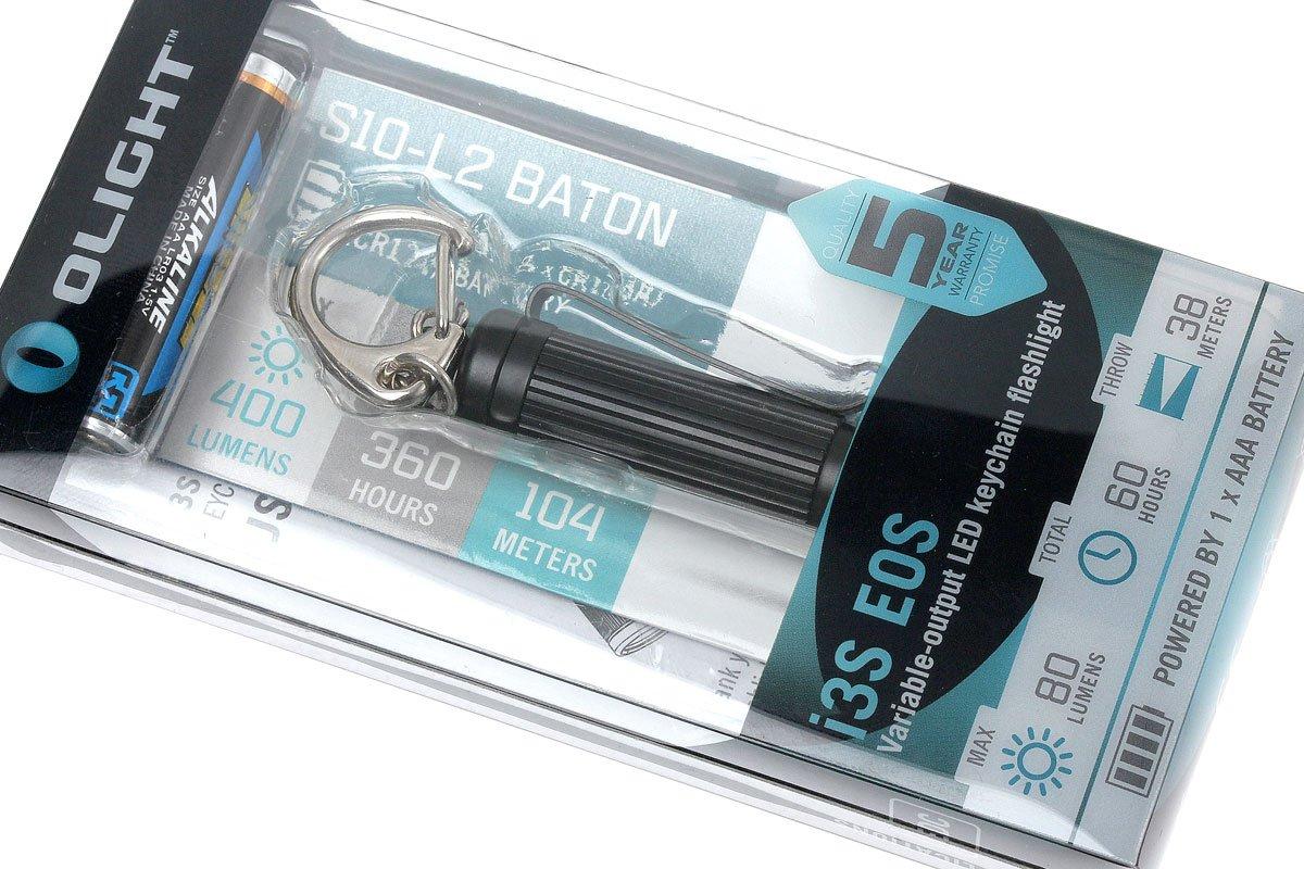 Olight i3S EOS keychain light, black | Advantageously shopping at ...