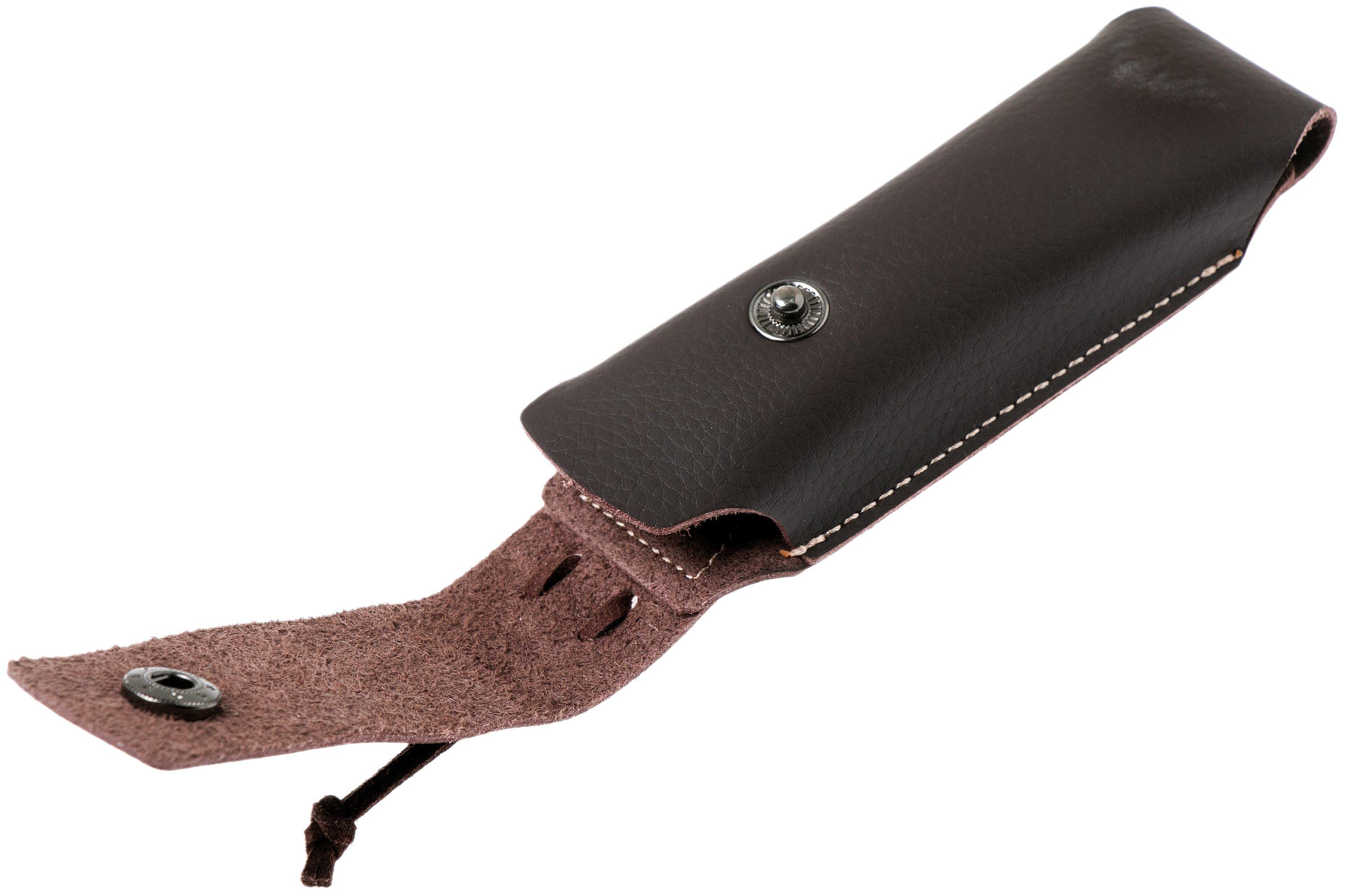 Opinel sheath synthetic leather, brown | Advantageously shopping at ...