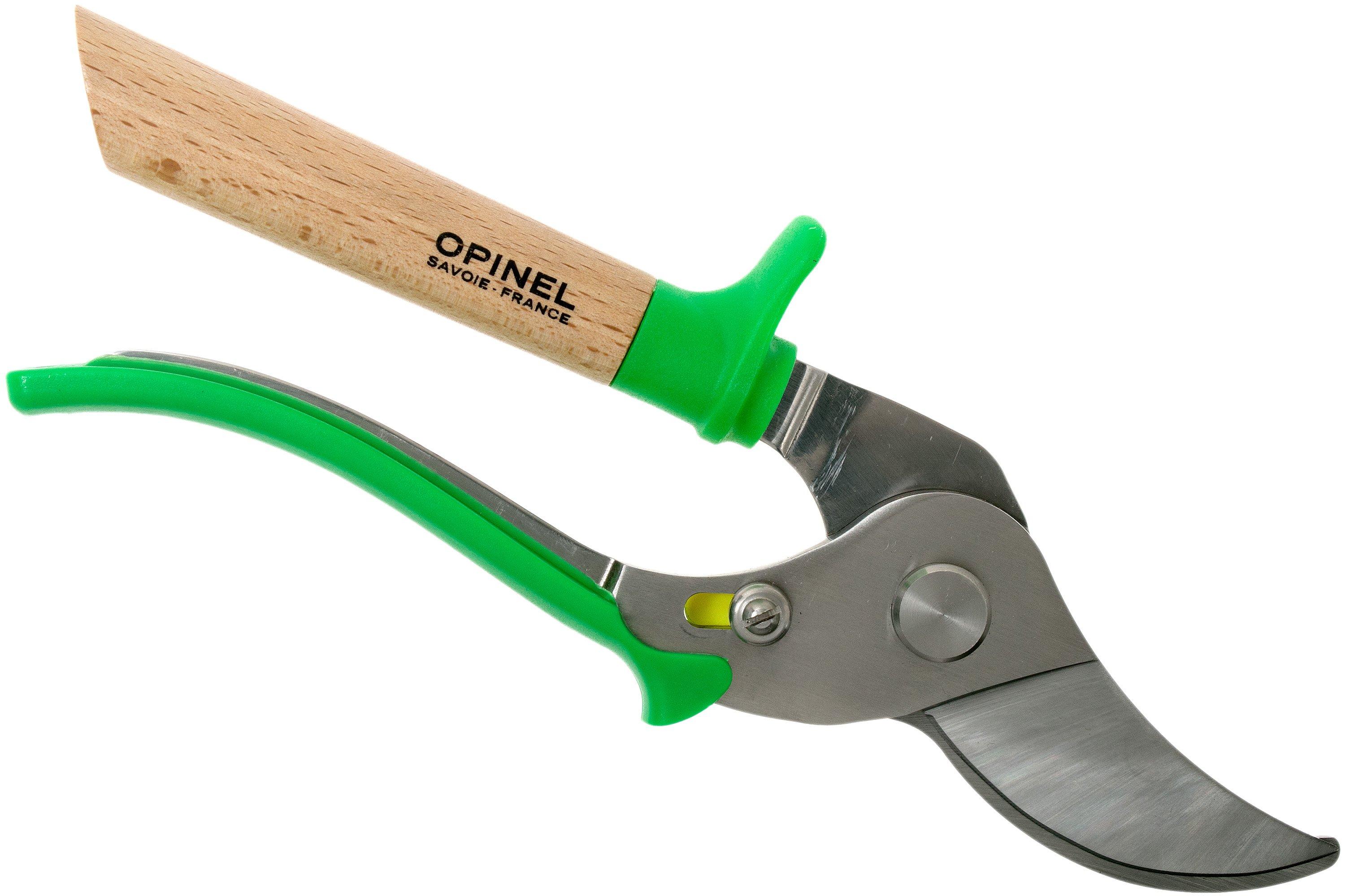 Opinel Meadow pruning shears green | Advantageously shopping at ...