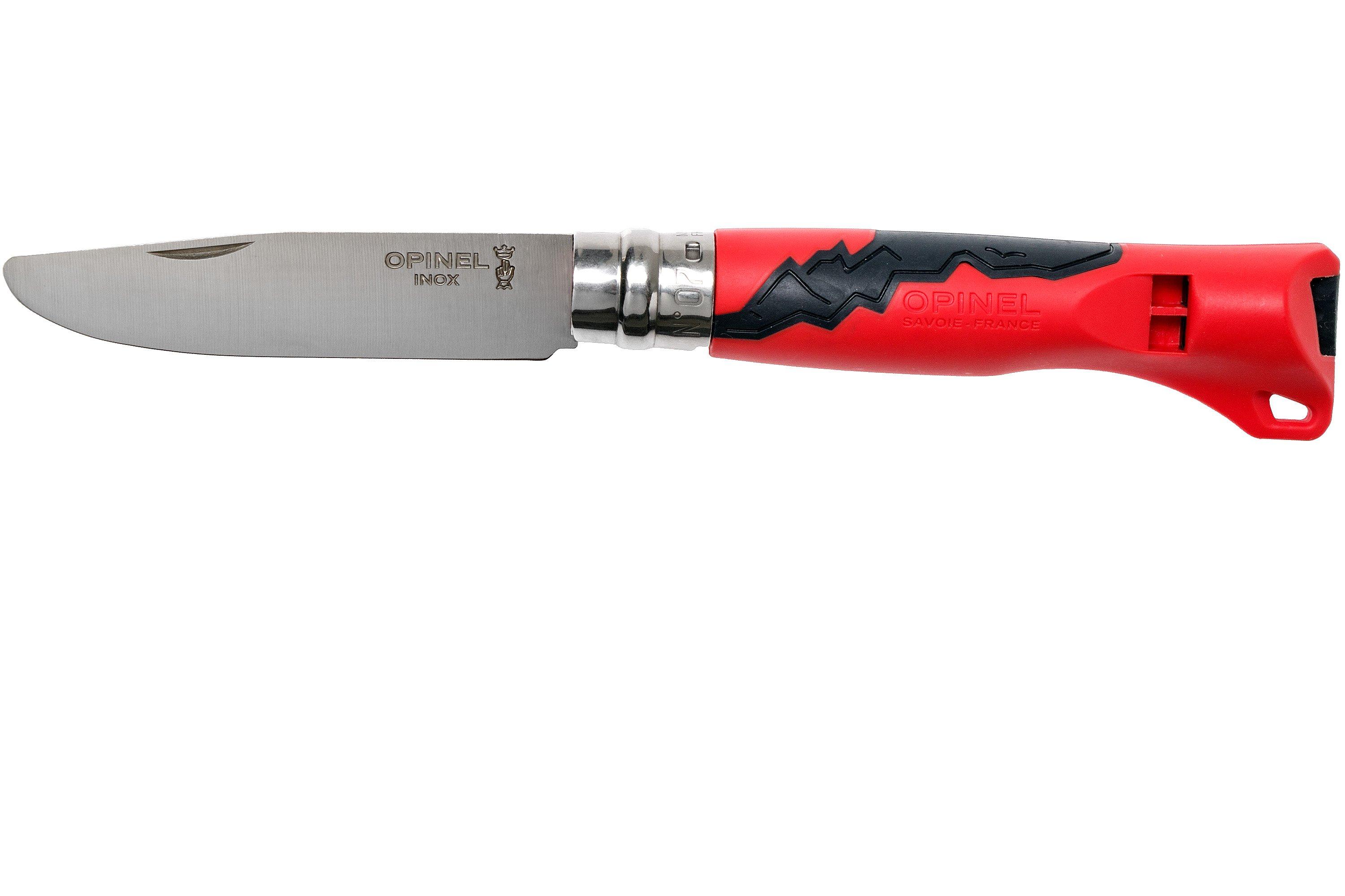 Opinel Outdoor No. 07 Junior pocket knife, Red | Advantageously ...