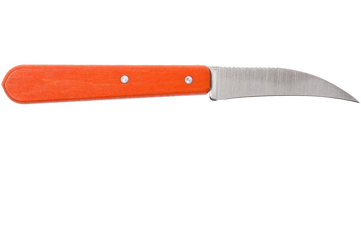 Opinel curved turning knife No 114, orange, 001926 | Advantageously ...
