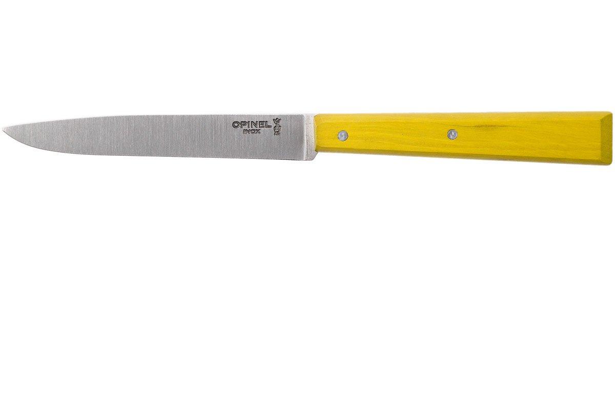 Opinel faca de mesa Bon Appétit, N°125, amarelo | Compras vantajosas em ...