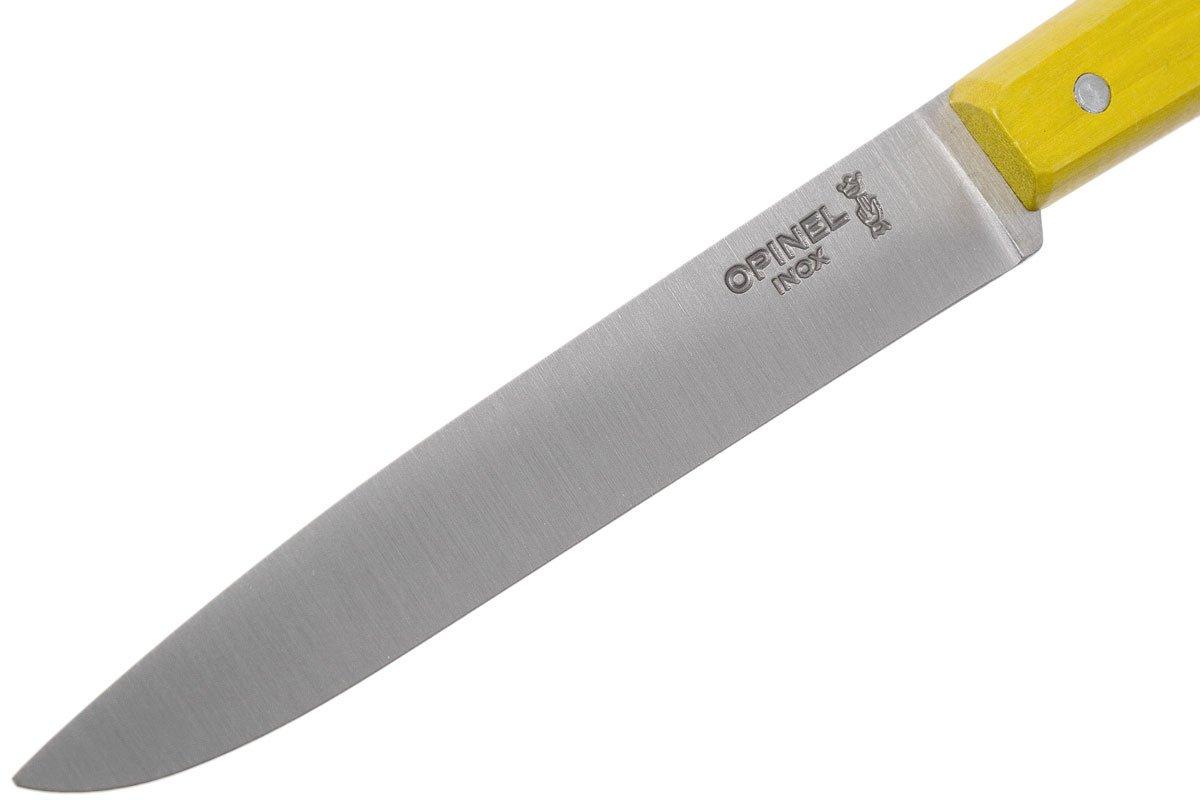 Opinel faca de mesa Bon Appétit, N°125, amarelo | Compras vantajosas em ...