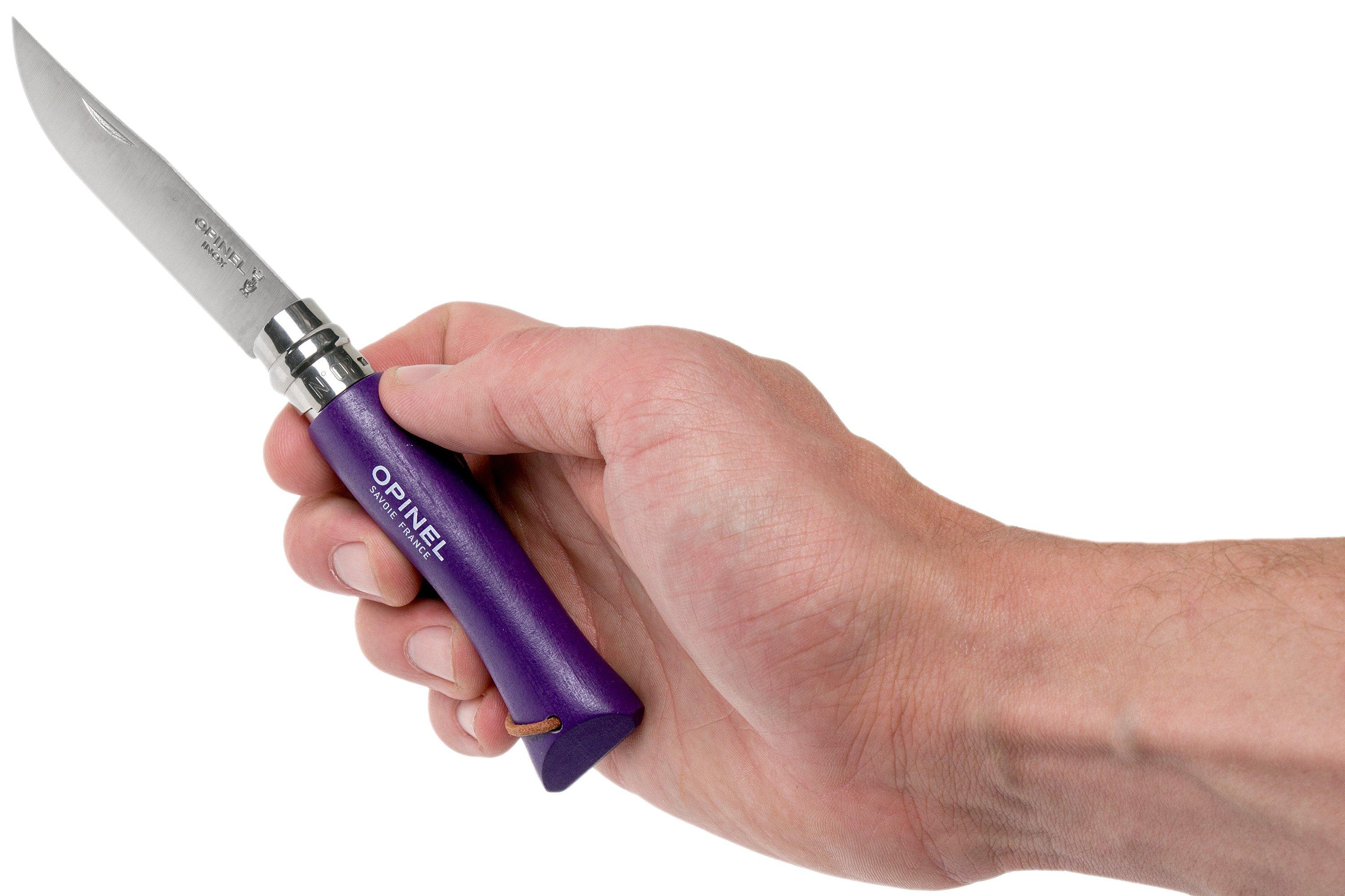 opinel-trekking-no-07rv-pocket-knife-violet-advantageously-shopping