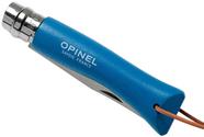 Opinel Trekking No 07RV Pocket Knife Cyan Blue Advantageously