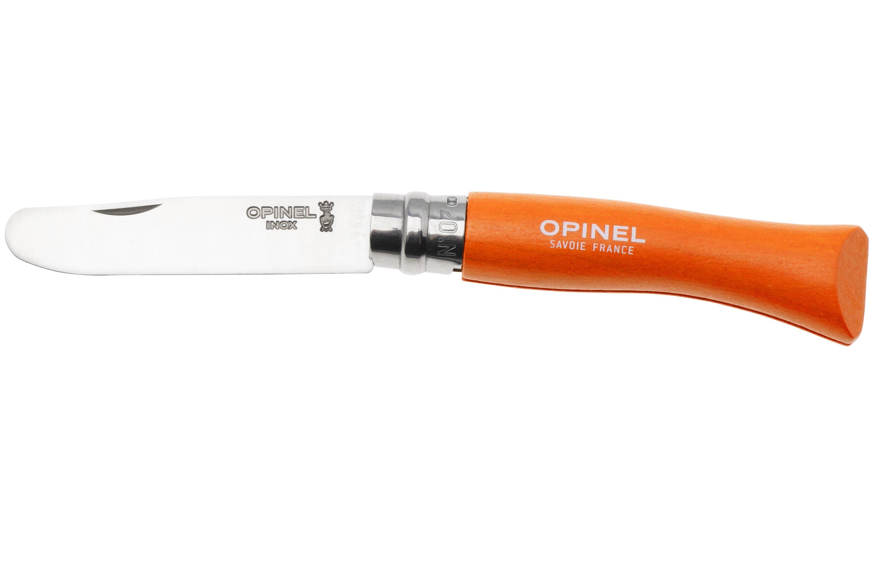 Opinel No. 07 My First Opinel 002363 Mandarin, children's pocket knife ...