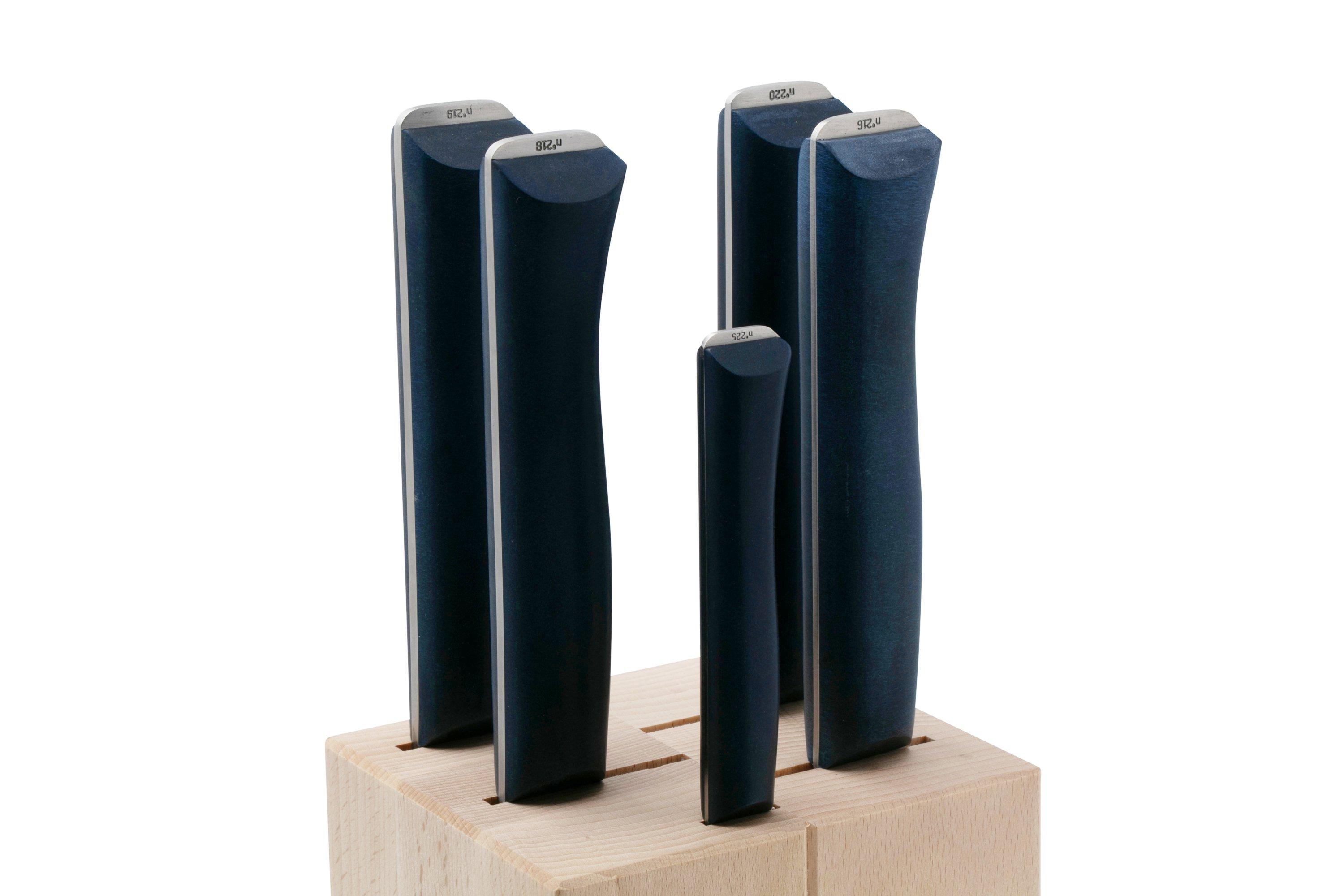 Opinel Intempora 2404, 5-piece knife set incl. block | Advantageously ...