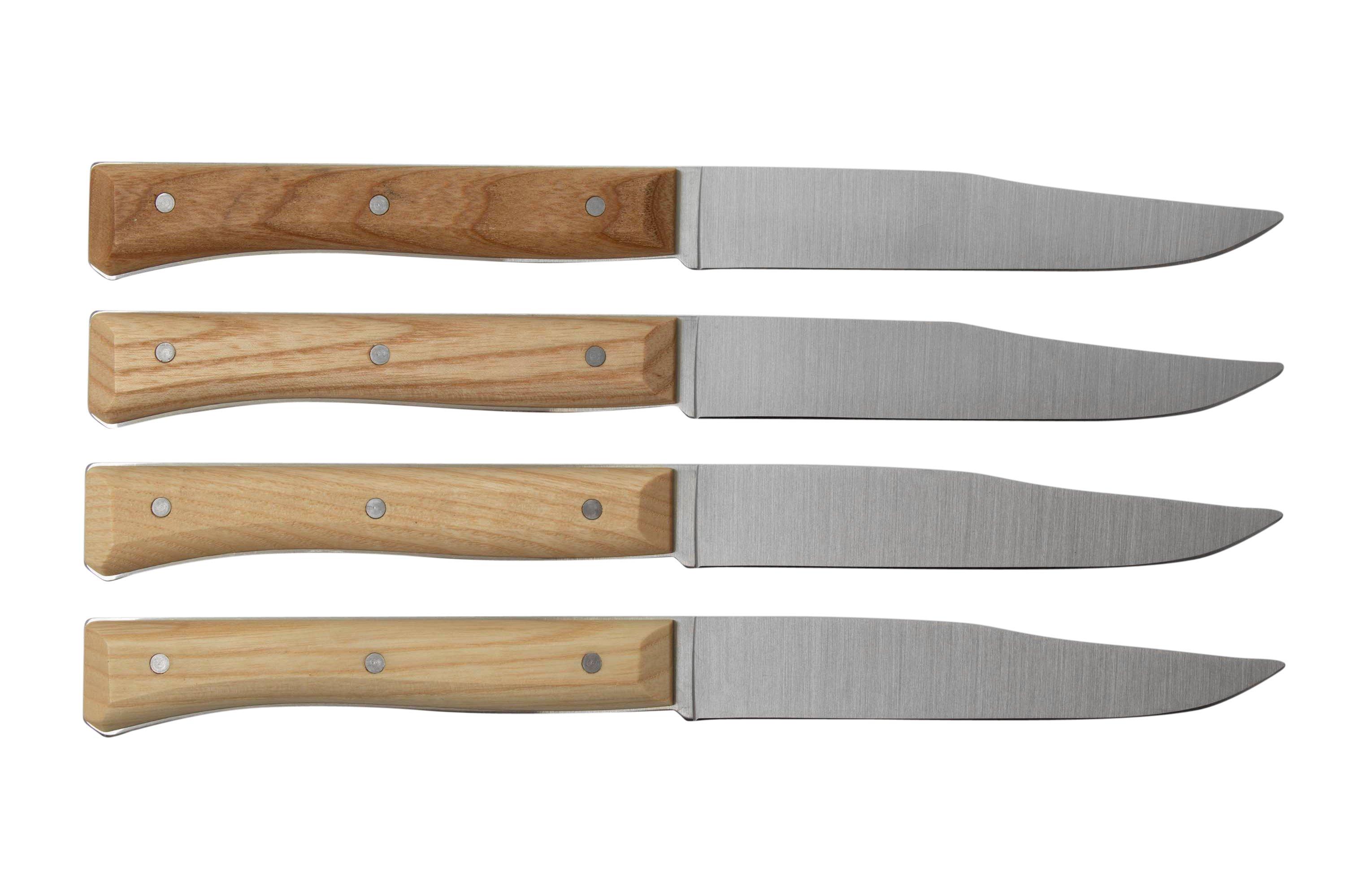 Opinel Facette Ash, kitchen knife set 4 pieces | Advantageously ...