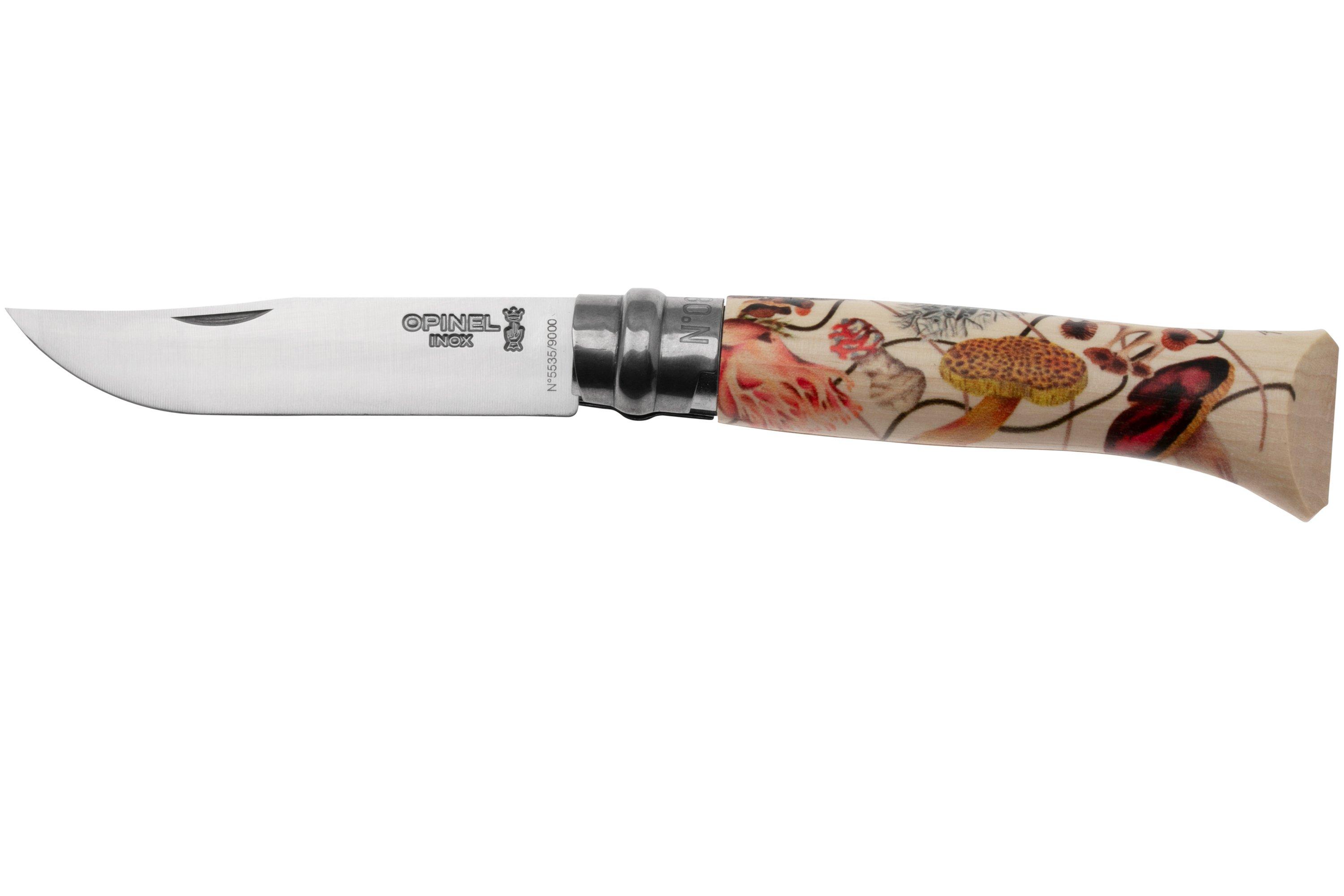 Opinel No. 08 Nature Edition 002601 RVS, Limited Edition zakmes, Rommy González design ...