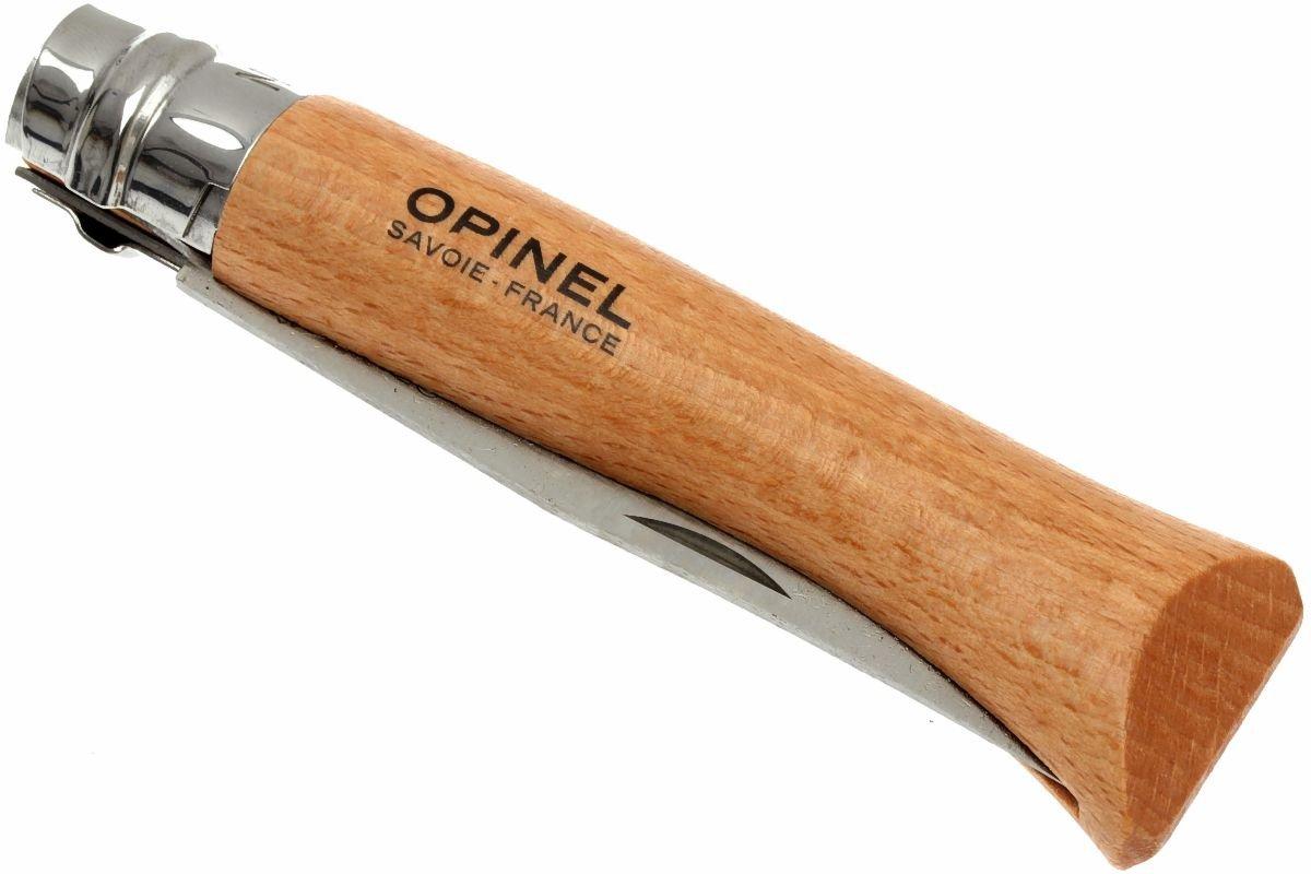 Opinel pocket knife No. 10, stainless steel, 10 cm | Advantageously ...