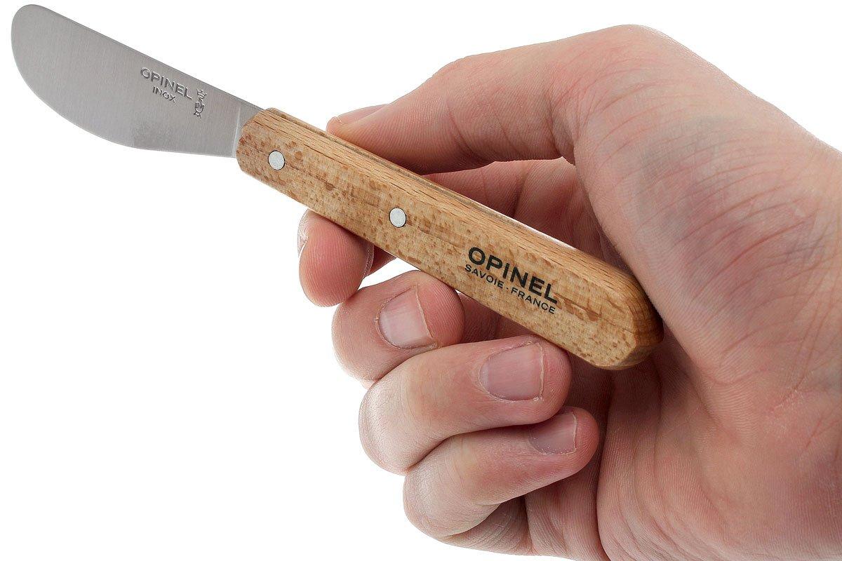 Opinel Frühstücksmesser/Streichmesser Nr. 117, rostfester Stahl ...