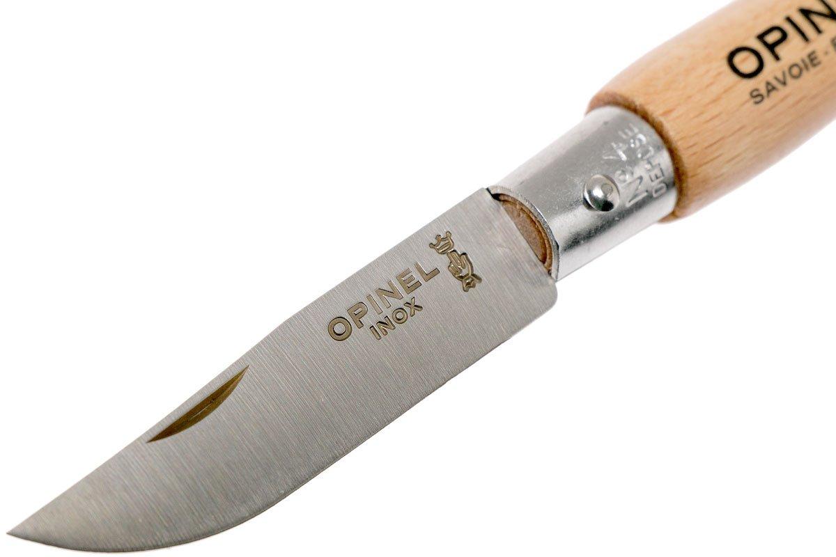 Opinel pocket knife NO. 4, stainless steel | Advantageously shopping at ...