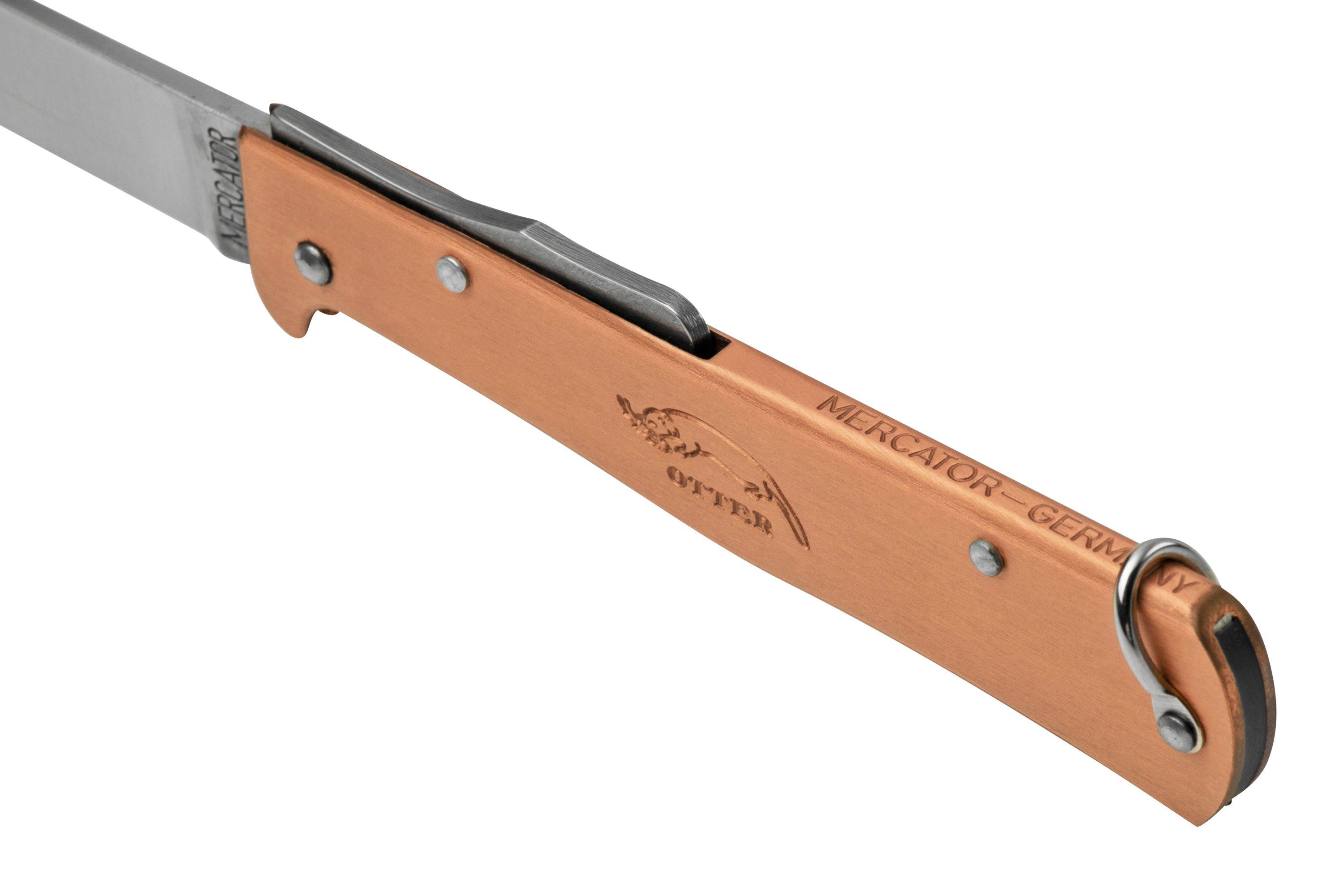 Otter Mercator 10-626 RG Large Copper Carbon, pocket knife ...