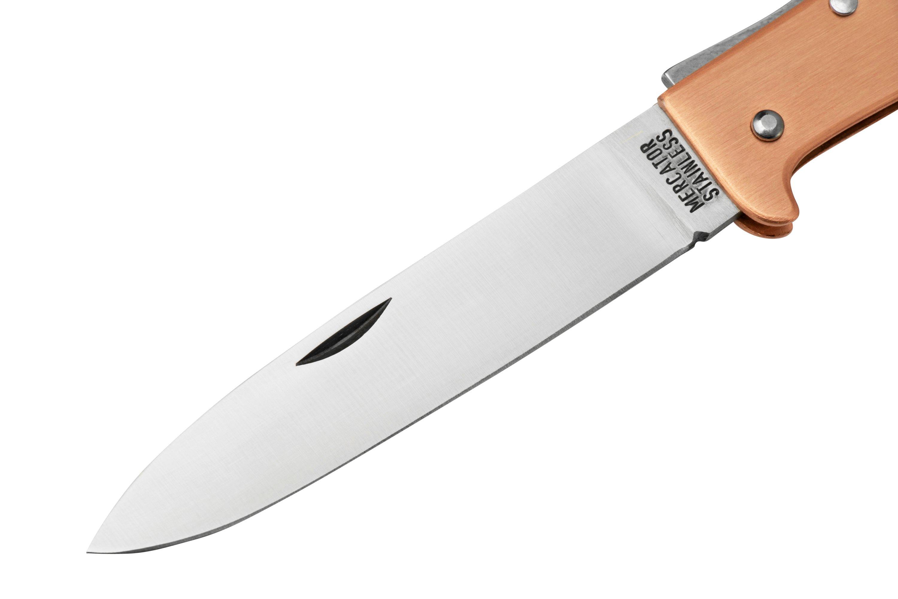 Otter Mercator 10-636 RG R Large Copper Stainless Pocketclip, navaja ...