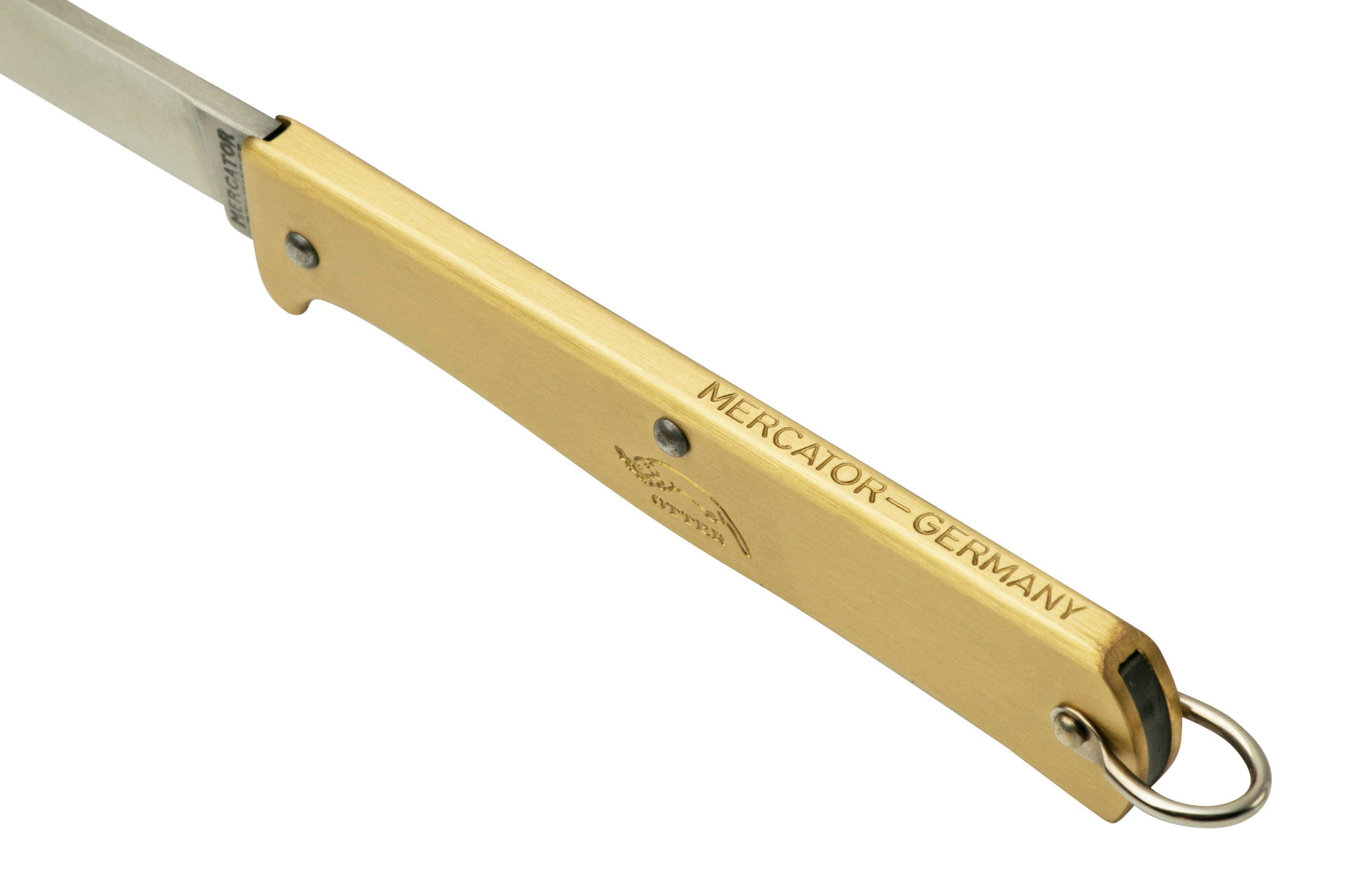 Otter Mercator 10-701 RG R Small Brass Stainless, pocket knife ...