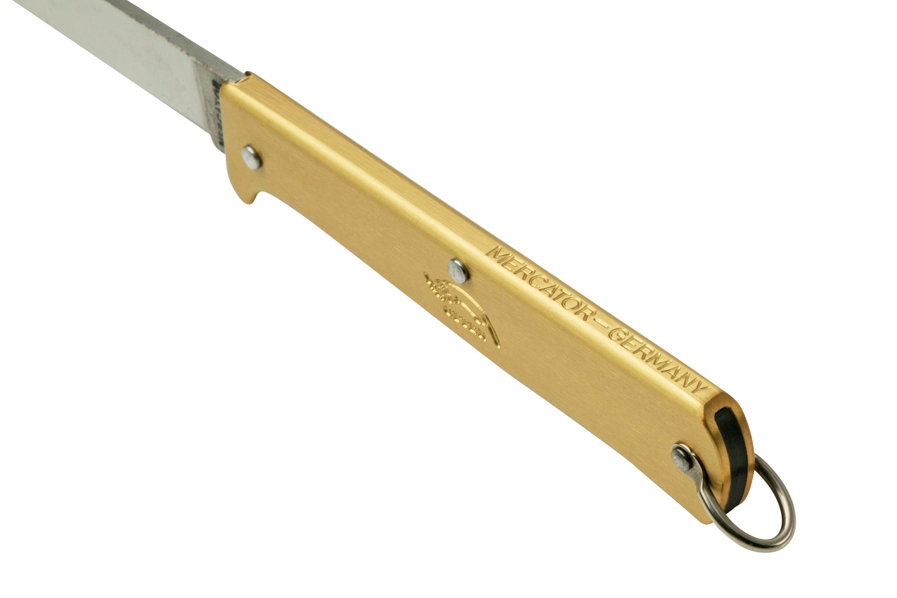 Otter Mercator 10-701 RG Small Brass Carbon, pocket knife ...