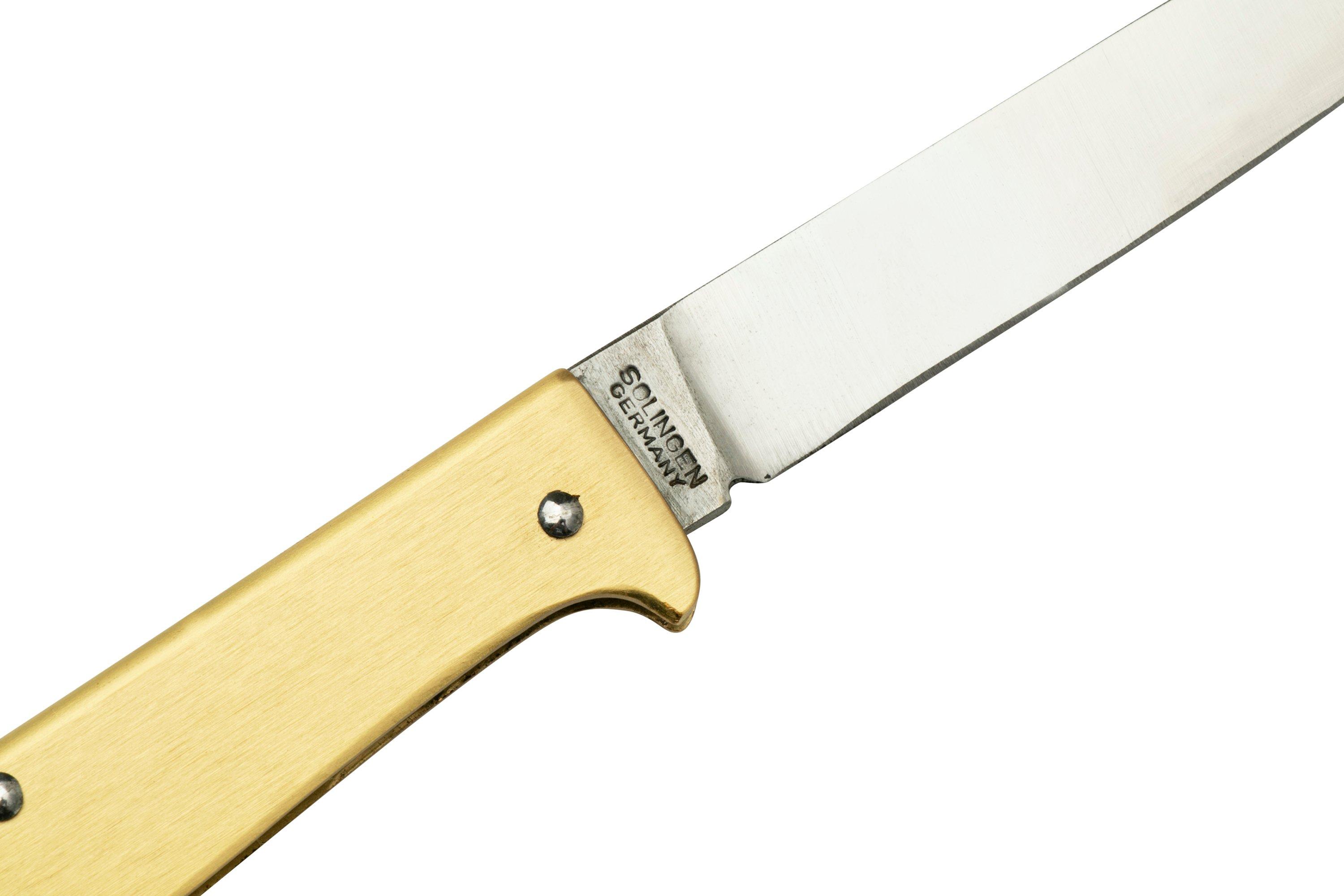 Otter Mercator 10-701 RG Small Brass Carbon, pocket knife ...