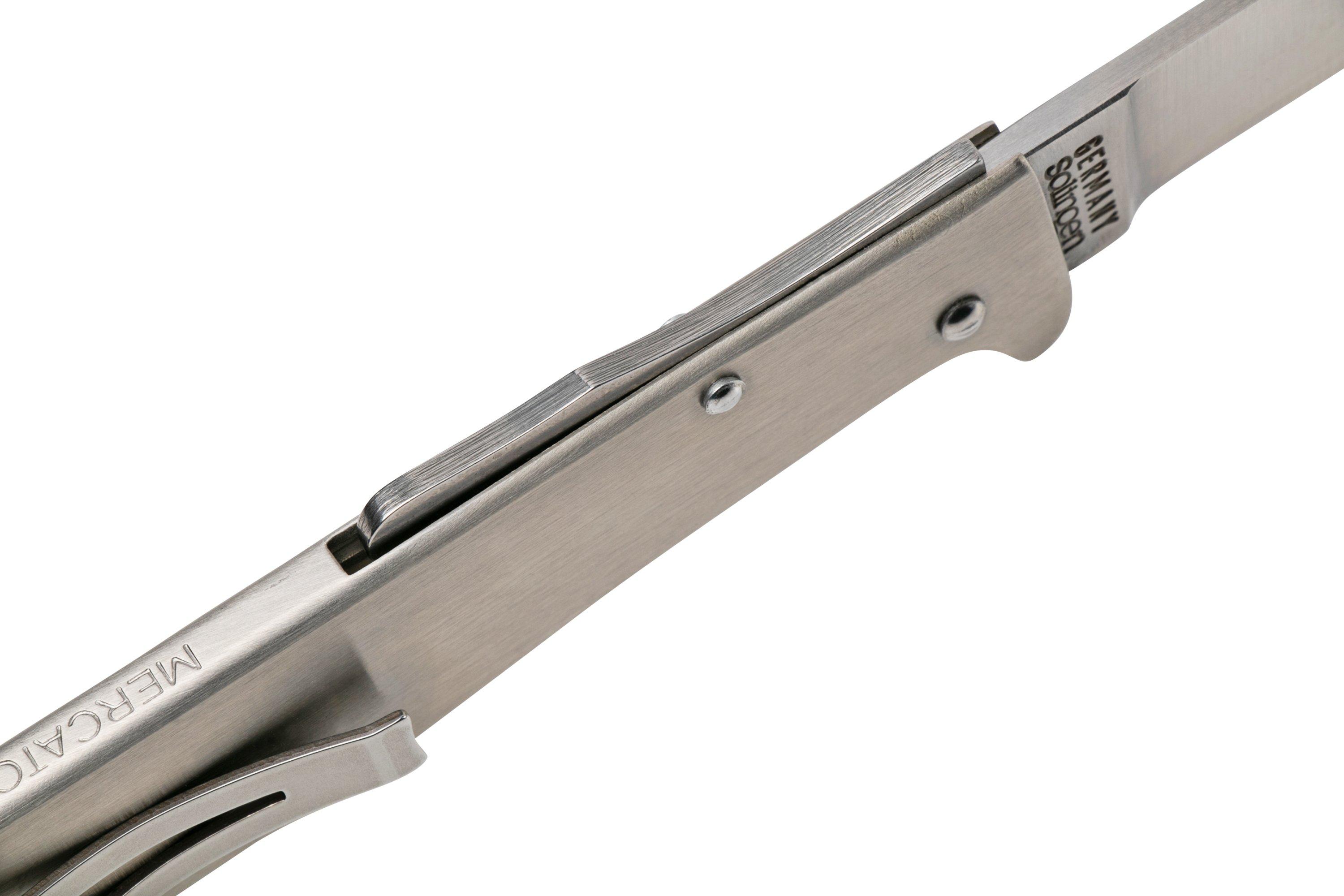 Otter Mercator 10-836 RG R Large Stainless Pocket clip, pocket knife ...