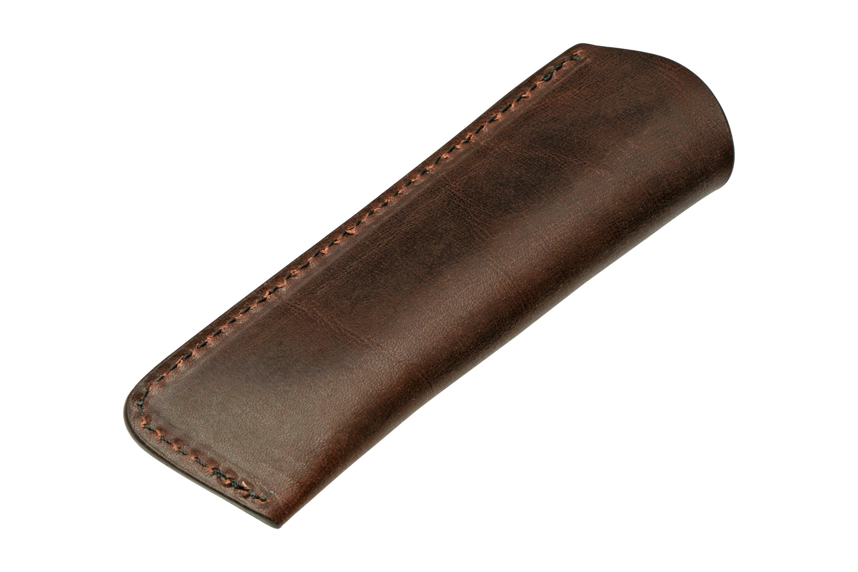 Otter Leather Case LE 03 DB, Dark Brown, Size: 12 x 4 x 1 cm, sheath ...