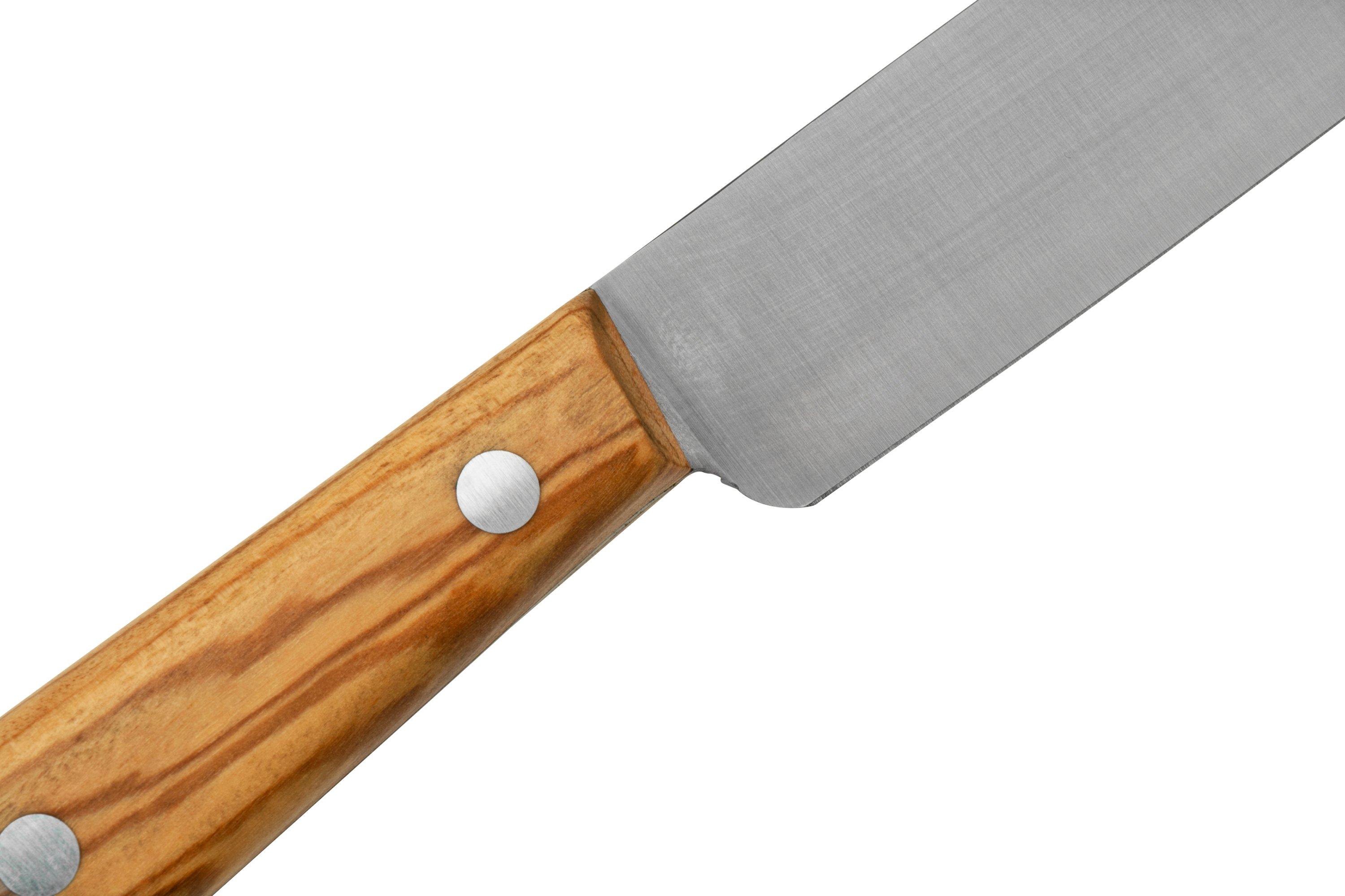 Otter Tafel olive wood stainless steel table knife 12.5 cm ...
