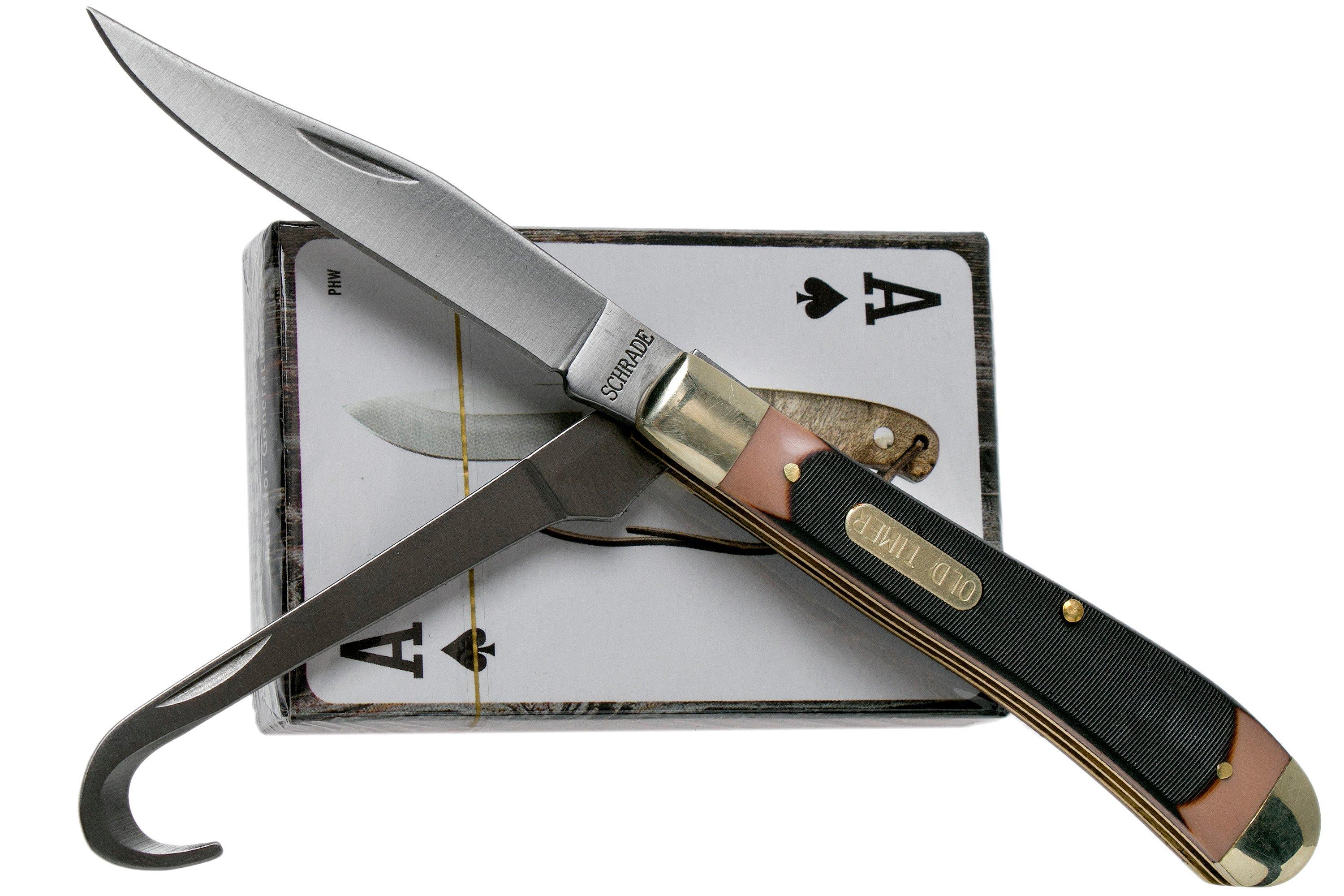 Old Timer Trapper with deck of cards 1130044, slipjoint pocket knife ...