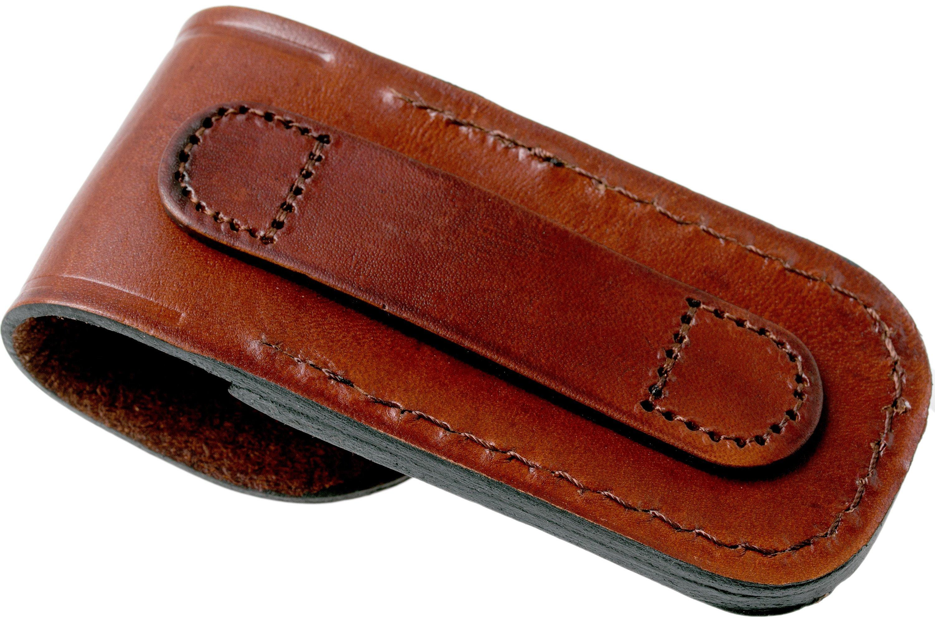 Old Timer Lockback 28OT pocket knife, with leather sheath ...