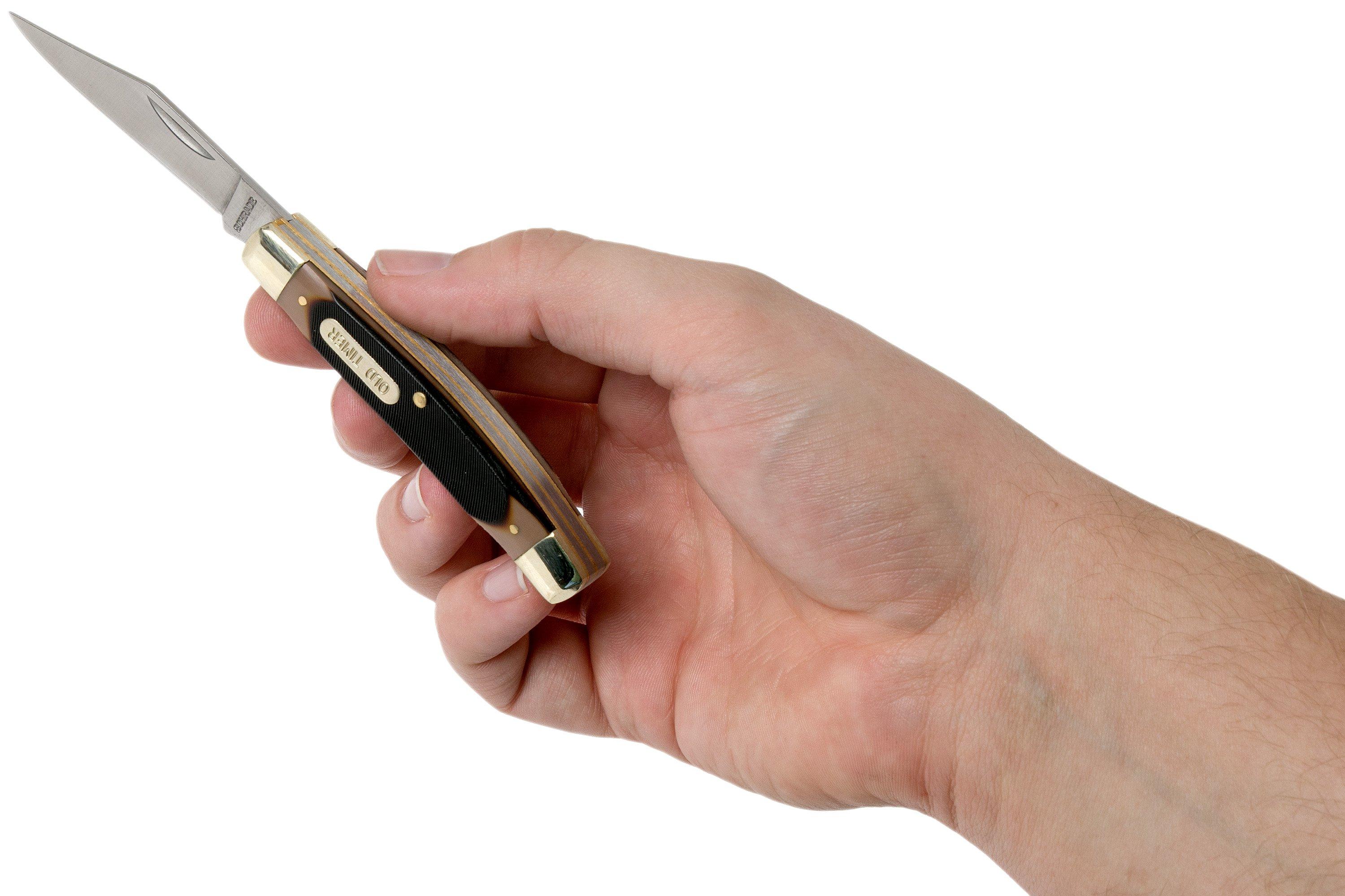 Old Timer 3 5/16” Middleman Jack 33OT, slipjoint zakmes | Voordelig ...