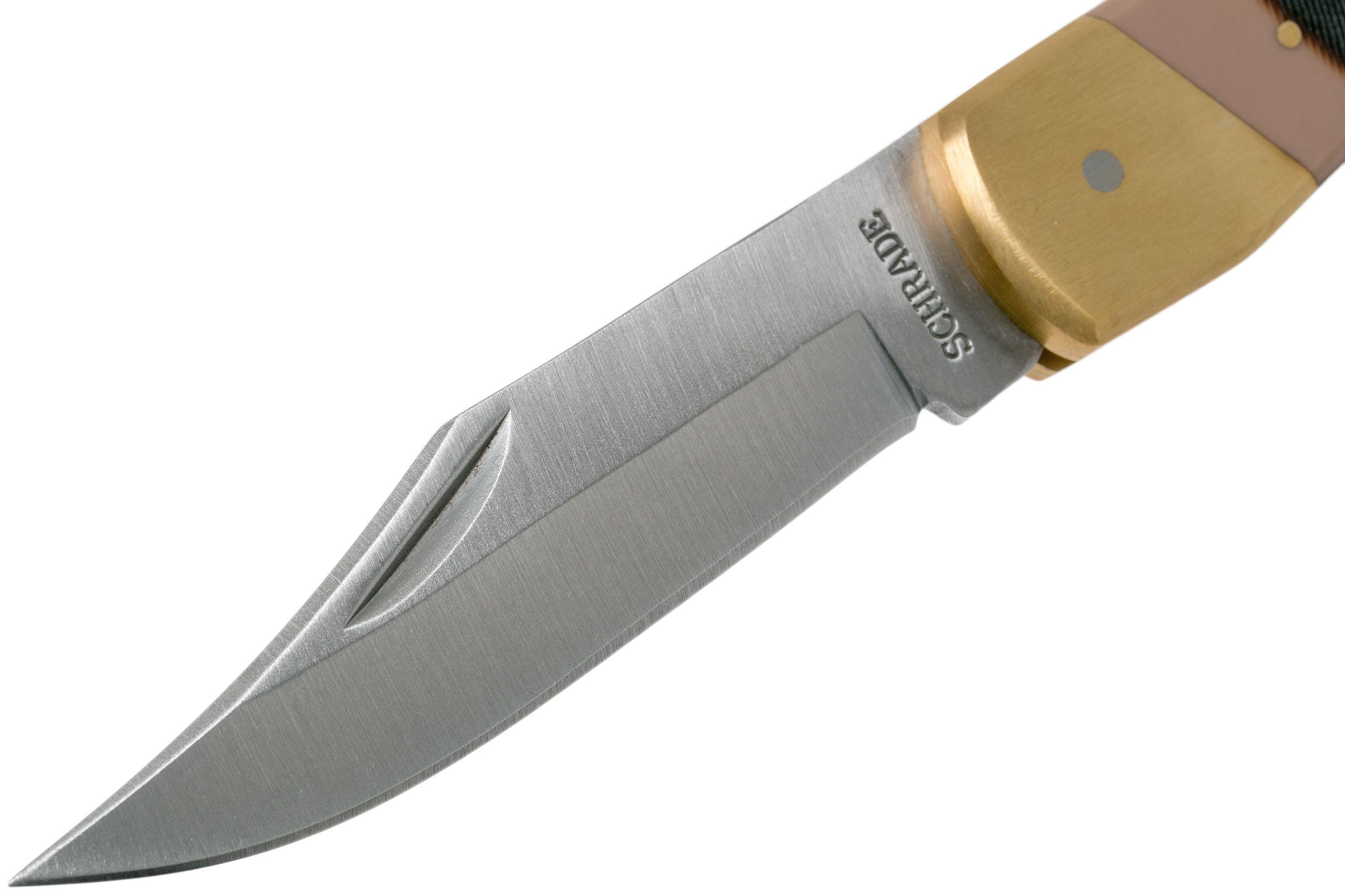 Old Timer Cave Bear 7OT pocket knife, with leather sheath ...