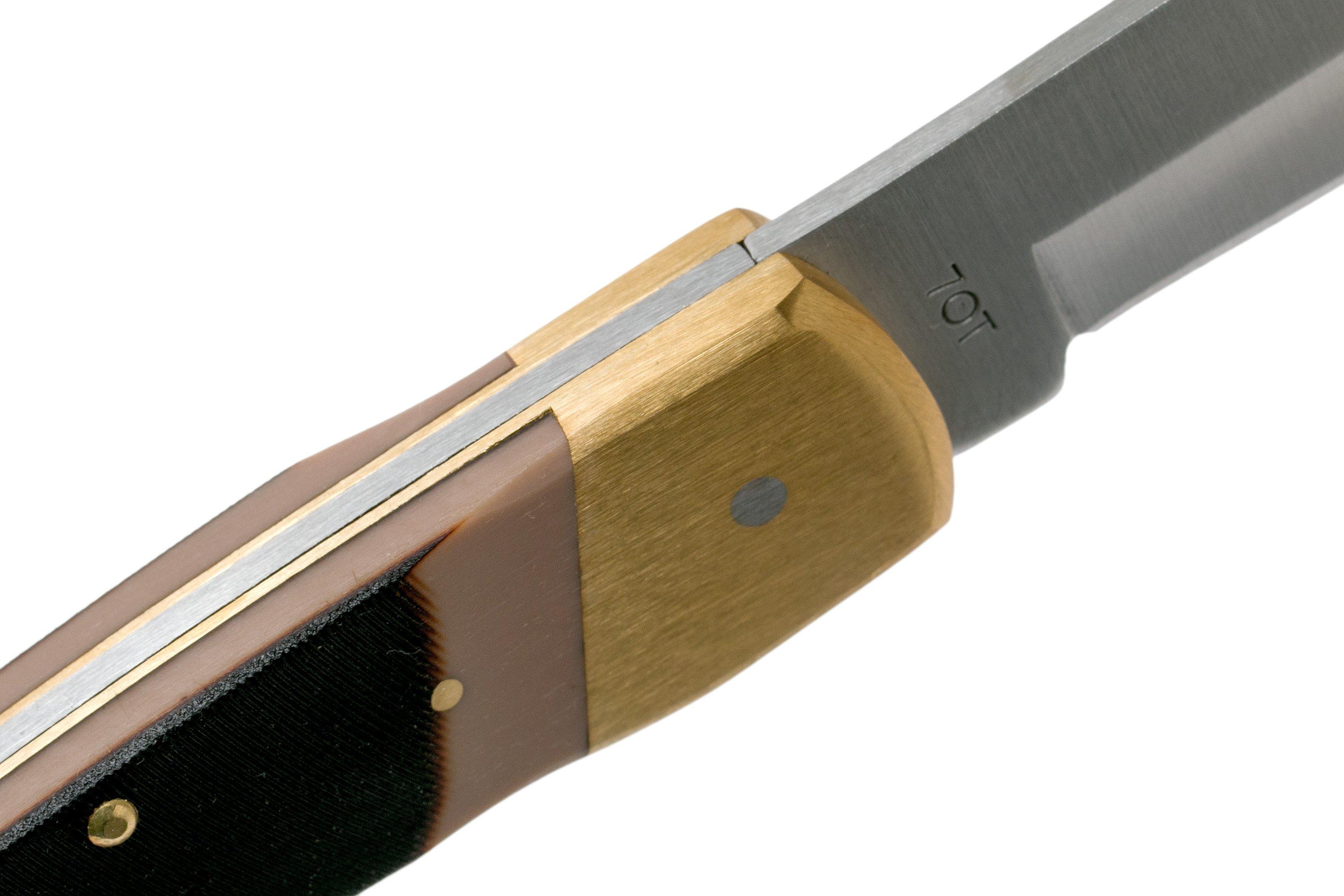 Old Timer Cave Bear 7OT pocket knife, with leather sheath ...