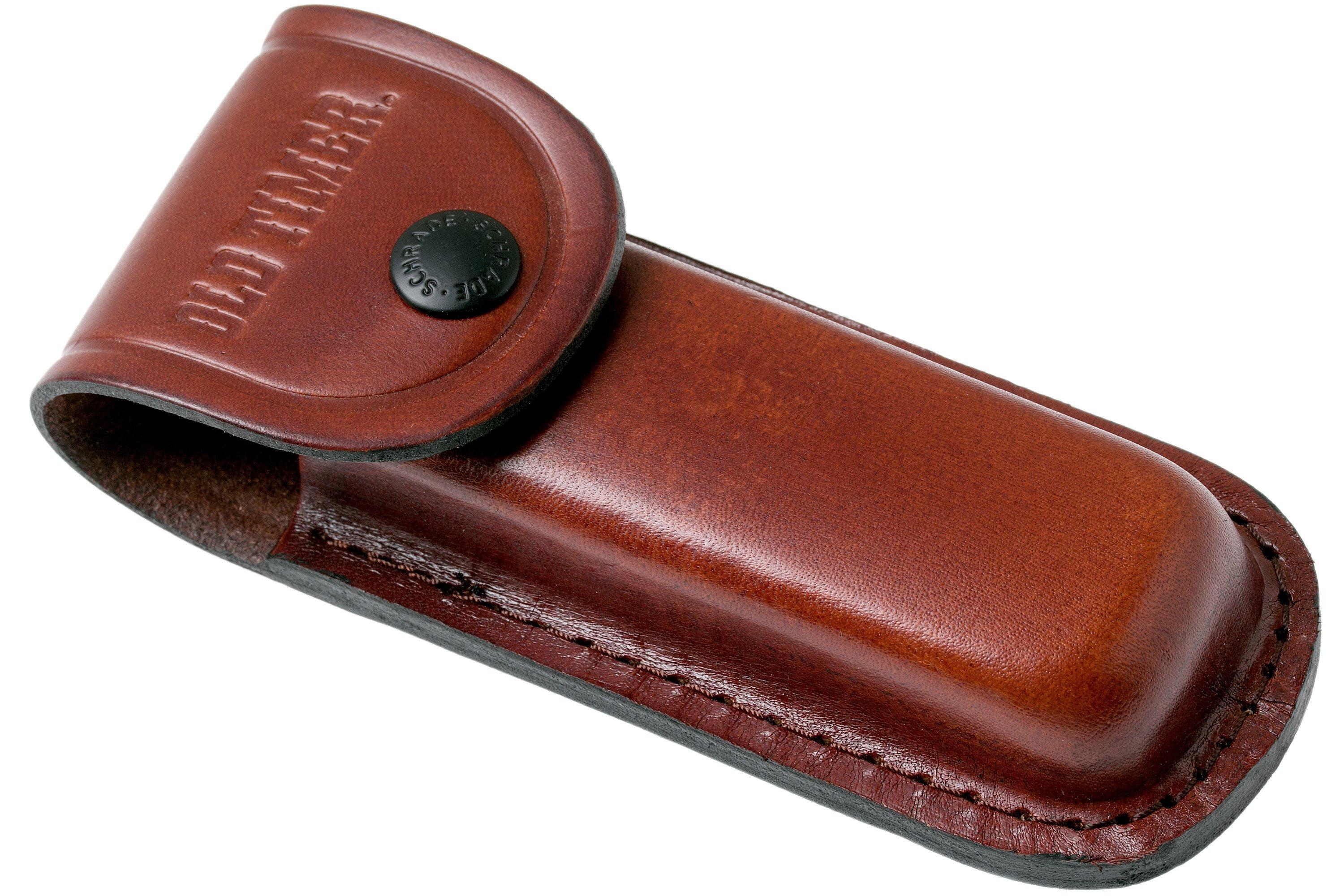 Old Timer Cave Bear 7OT pocket knife, with leather sheath ...