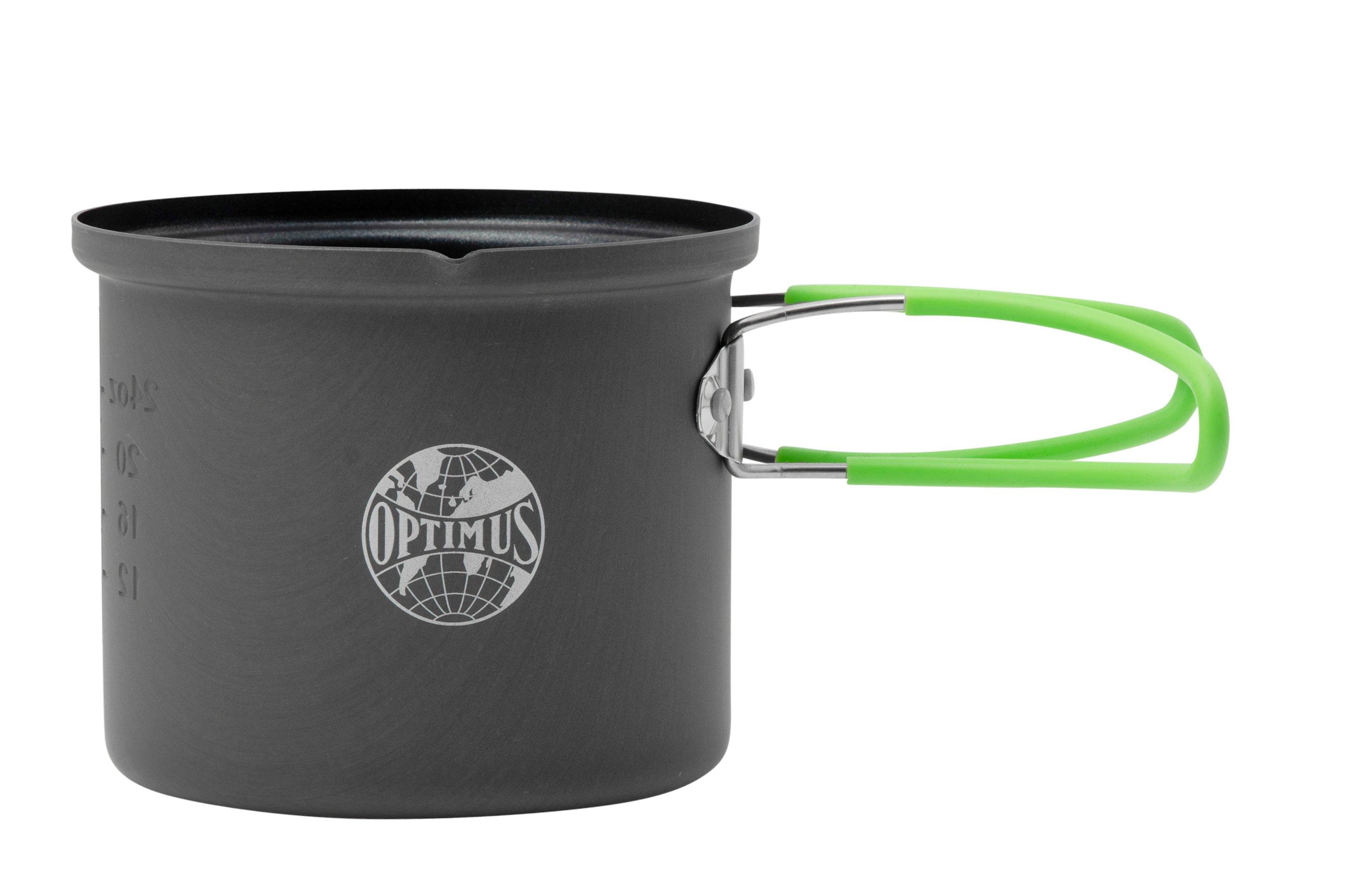 Optimus Crux Weekend Cook System gas burner with pans, 8019743 ...