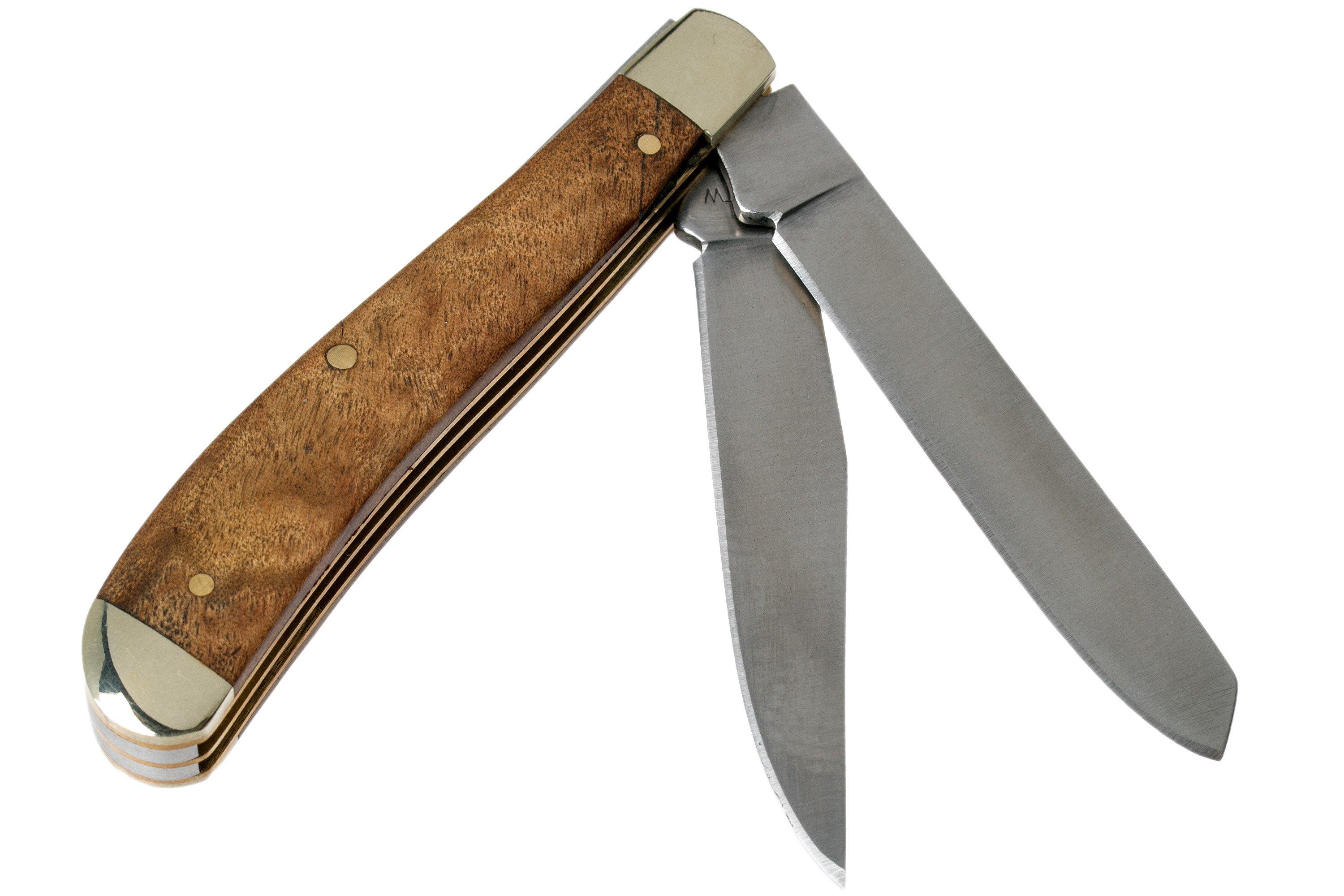 Old Timer Gunstock Trapper 94OTWDesert Ironwood, slipjoint pocket knife ...