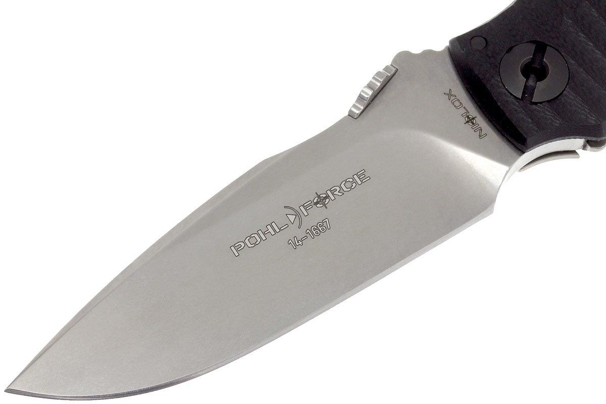 Pohl Force Mike One Outdoor 1040 plain edge, pocket knife ...