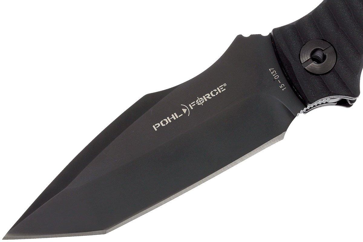 Pohl Force Alpha Five Survival 1048 plain edge, pocket knife ...