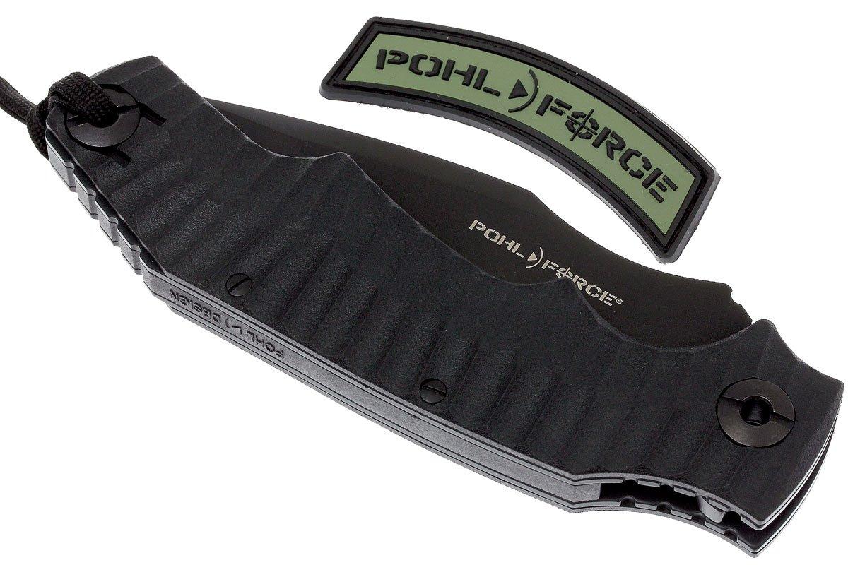 Pohl Force Alpha Five Survival 1048 plain edge, pocket knife ...