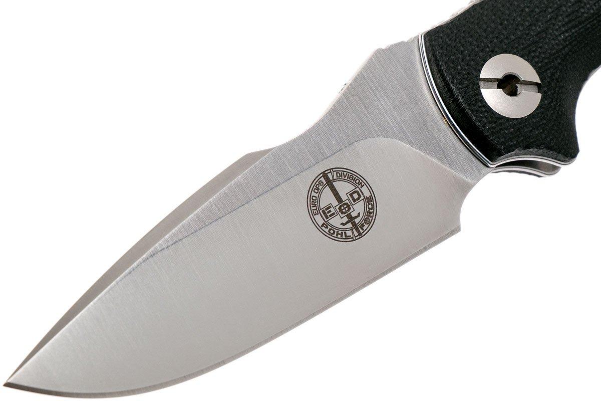 Pohl Force Mike Five G10 1062 plain edge, pocket knife | Advantageously ...