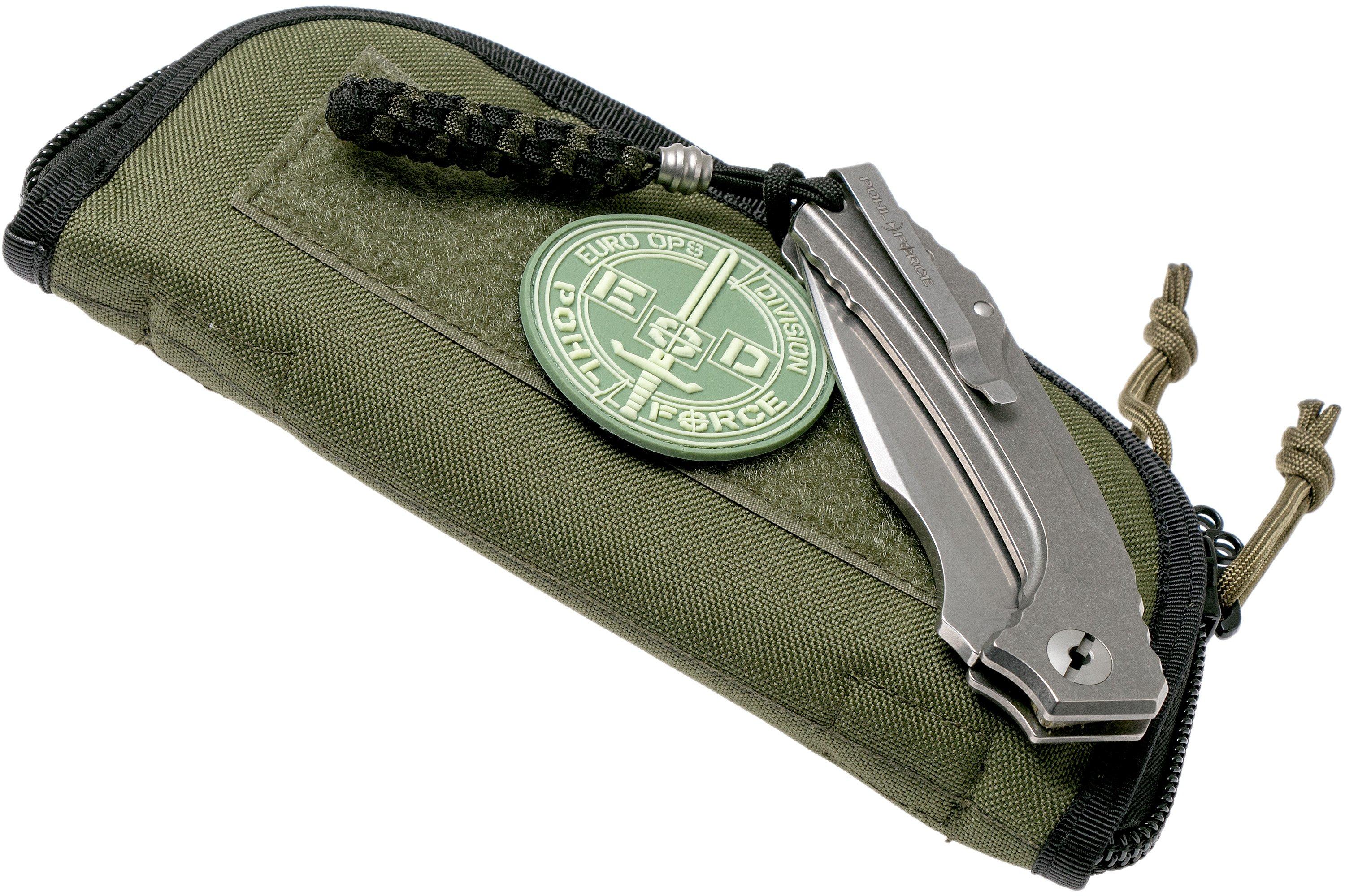 Pohl Force Mike Fortytwo Titanium 1088, pocket knife | Advantageously ...