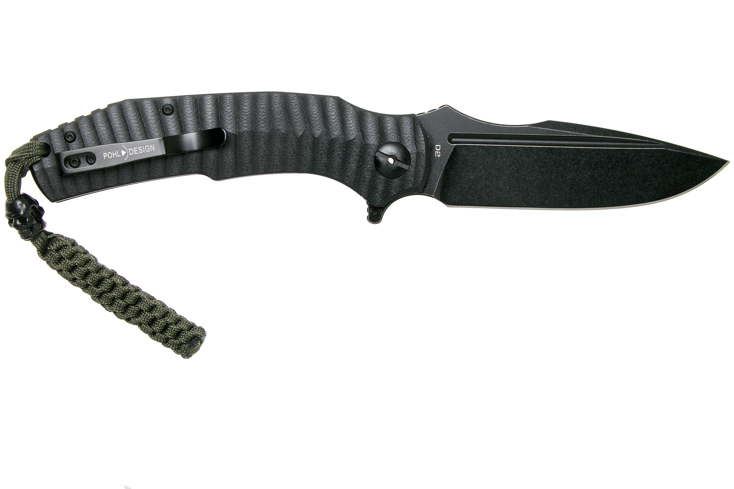 Pohl Force Three 1091 Survival couteau de poche | Achetez à prix ...