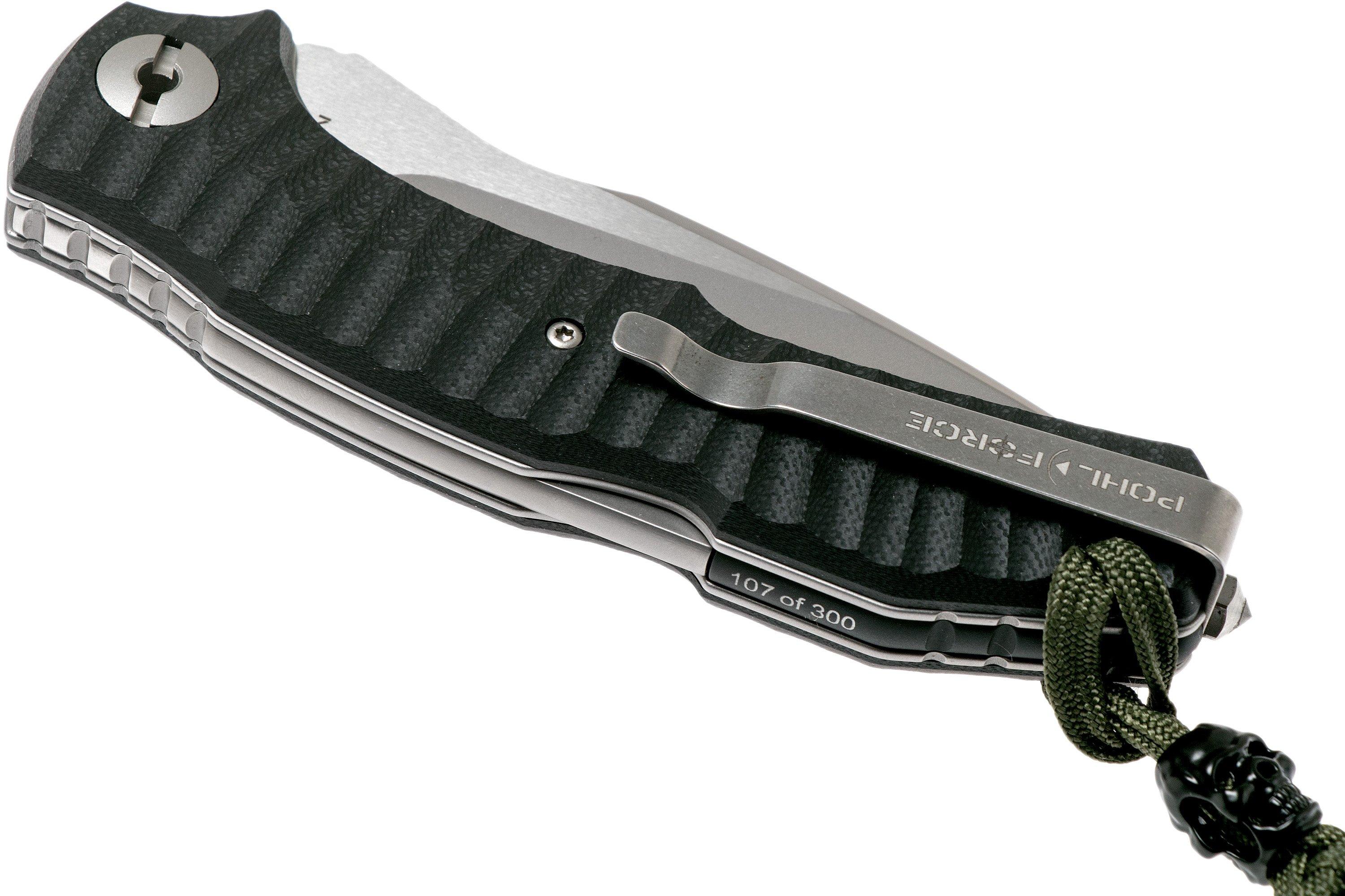 Pohl Force Mike Five Survival 1094 plain edge, Taschenmesser ...