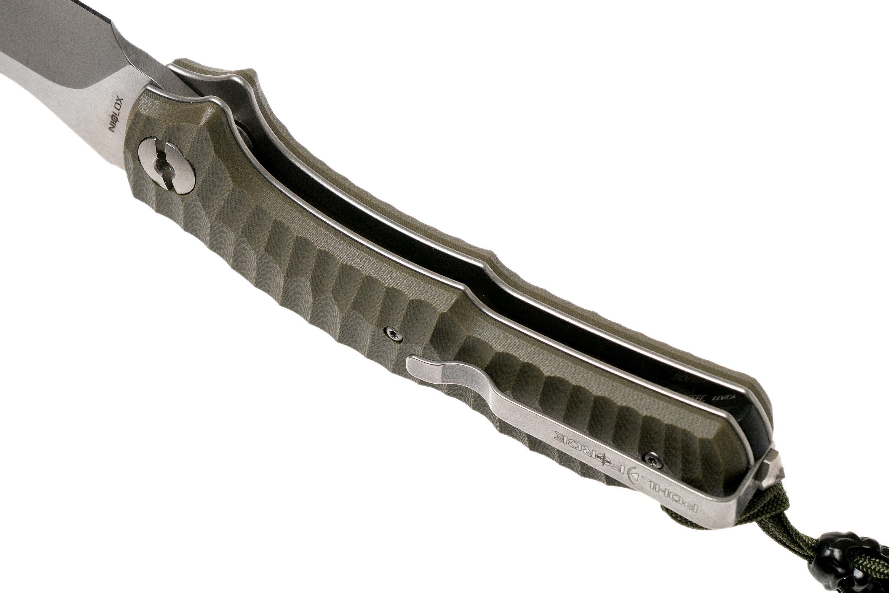 Pohl Force Mike Five Tactical 1095 plain edge, pocket knife ...