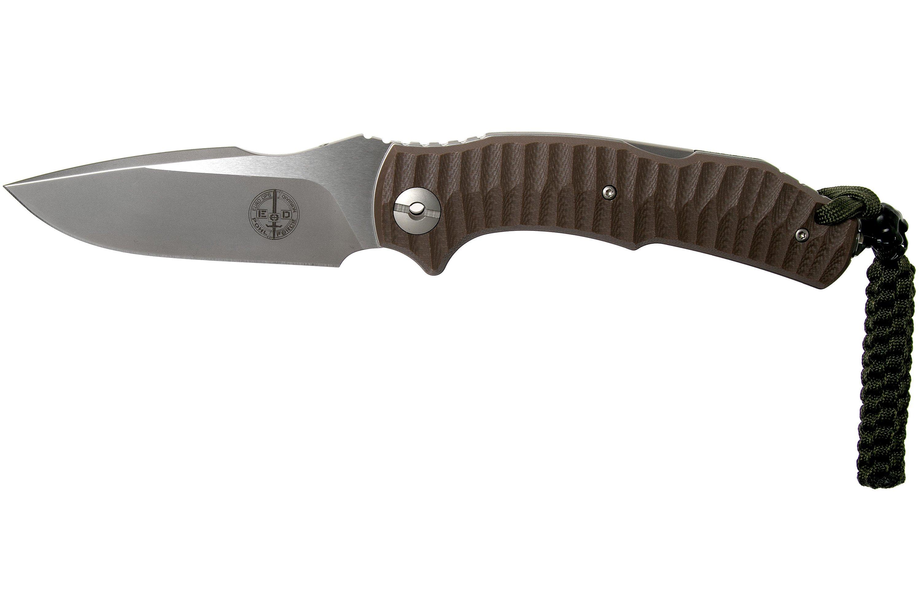 Pohl Force Mike Five Desert 1096 plain edge, pocket knife ...