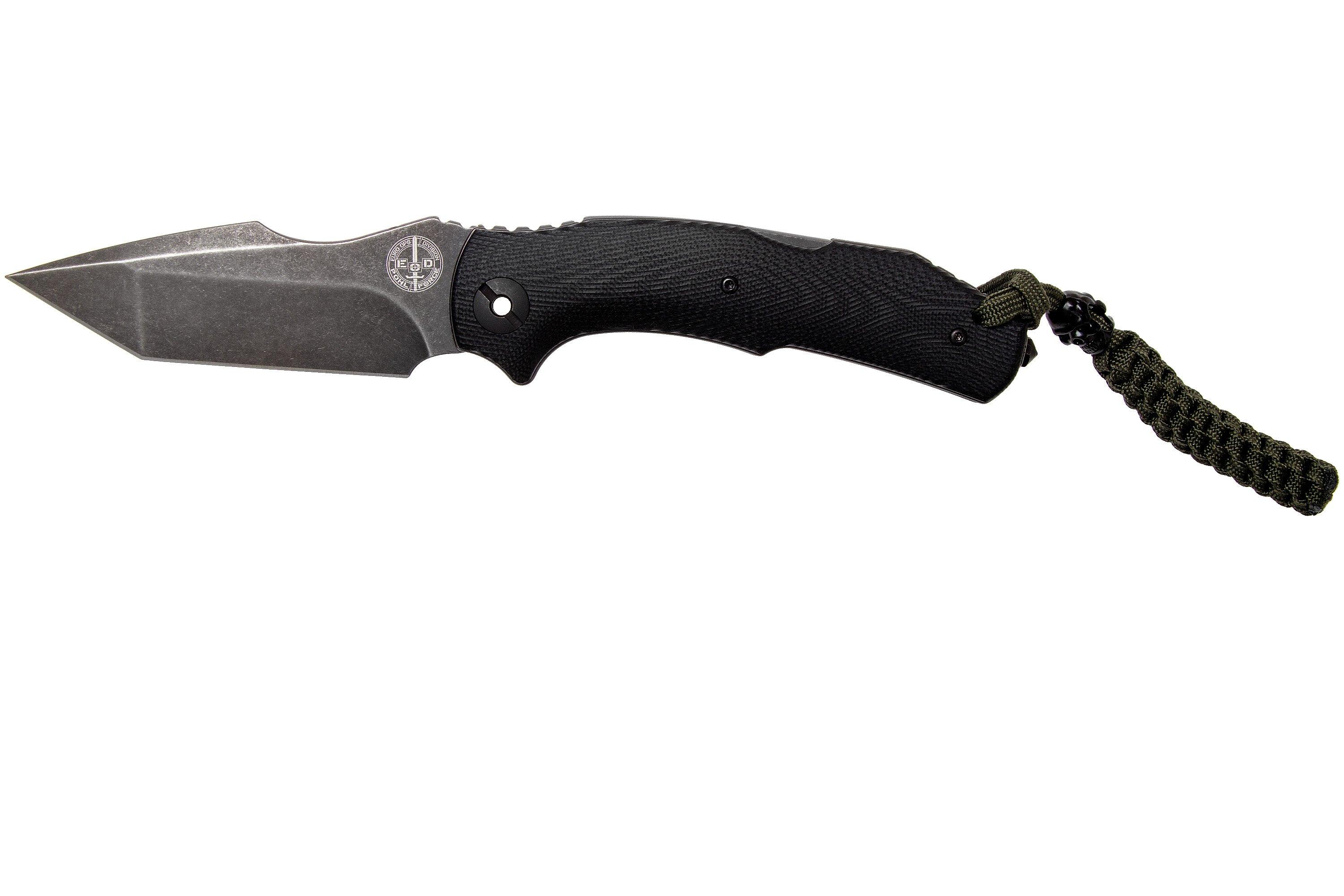 Pohl Force Mike Six Survival 1098 plain edge, pocket knife ...