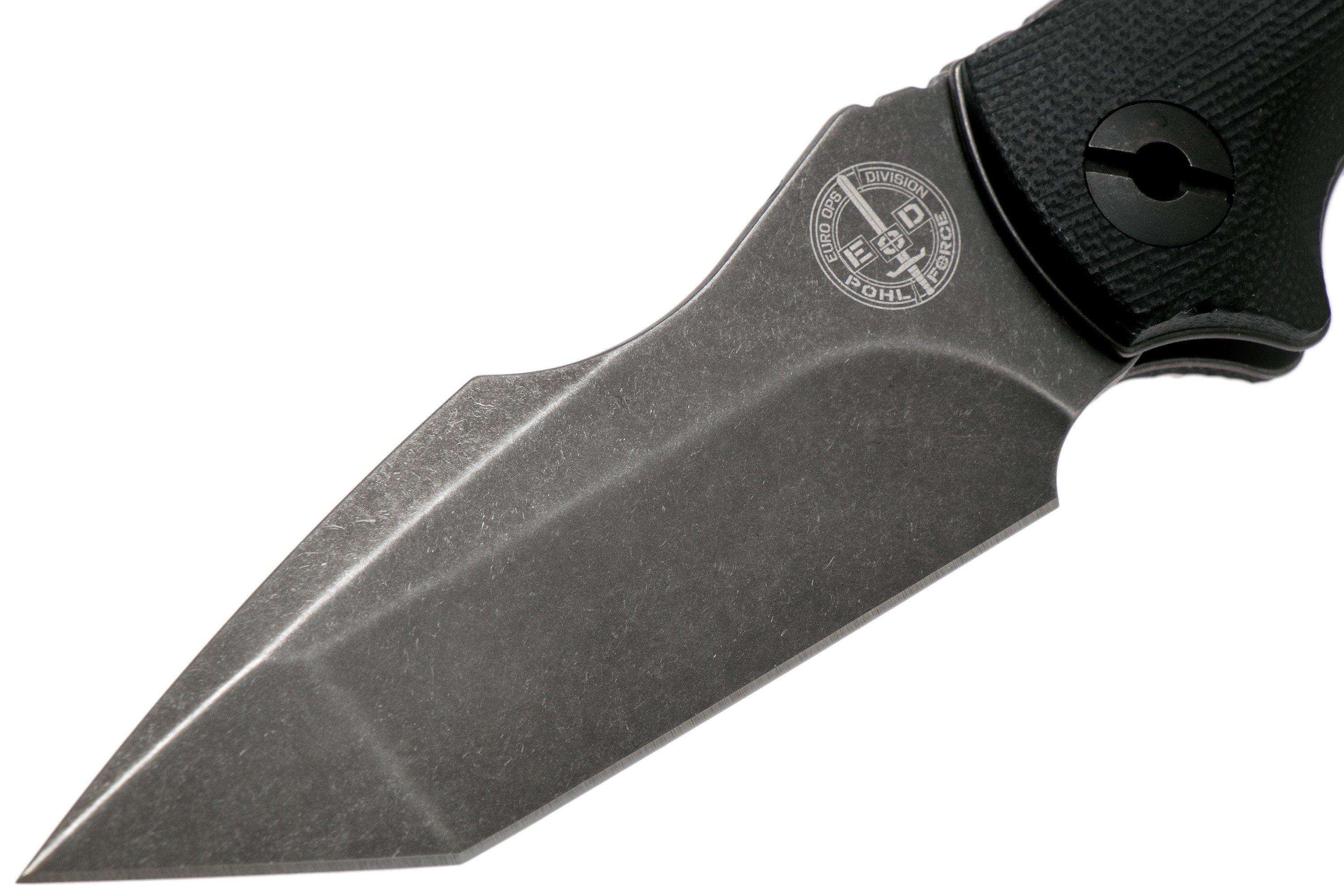 Pohl Force Mike Six Survival 1098 plain edge, Taschenmesser | Günstiger ...