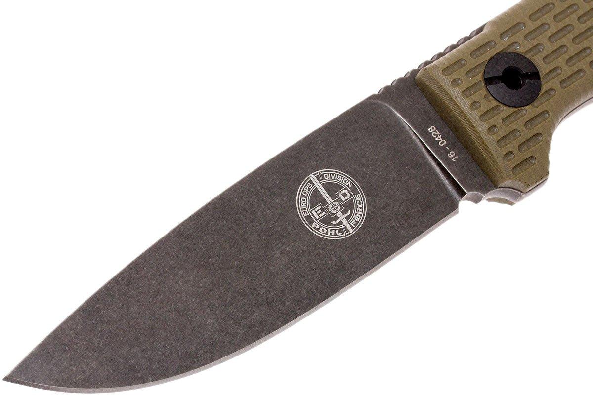 Pohl Force Prepper One Tactical 2050, fixed knife | Advantageously ...